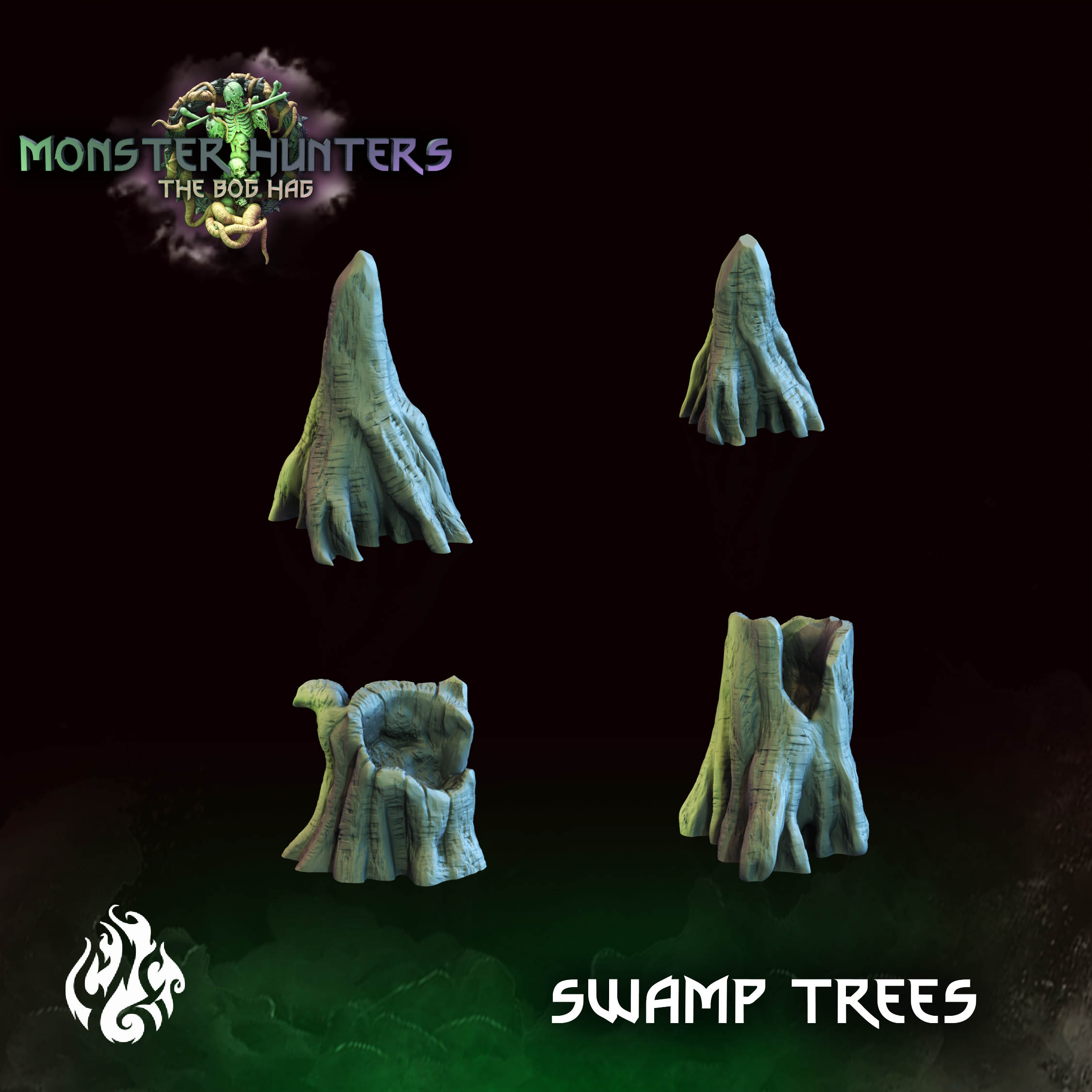 3D file Swamp Trees・3D print object to download・Cults