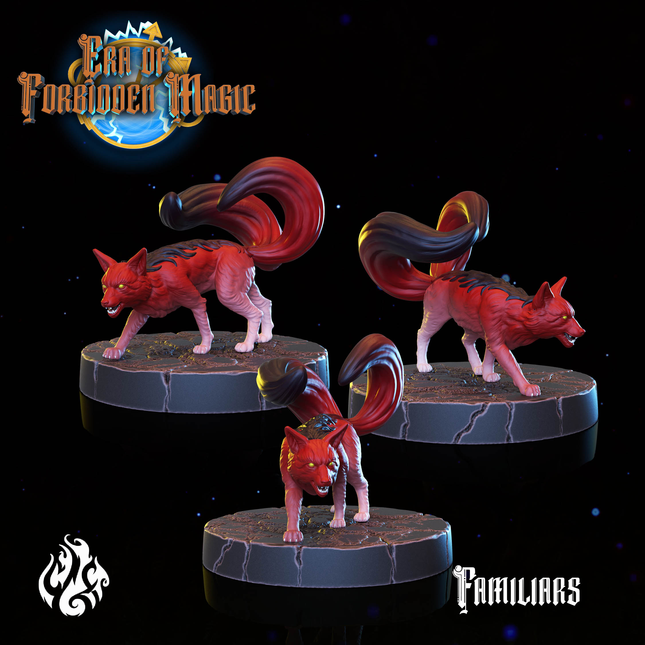 3D file Magical Familiar Companions・3D print design to download・Cults