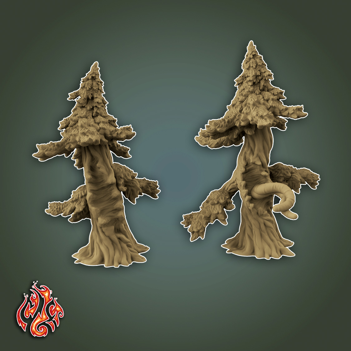 3D file Evil Trees・3D print object to download・Cults