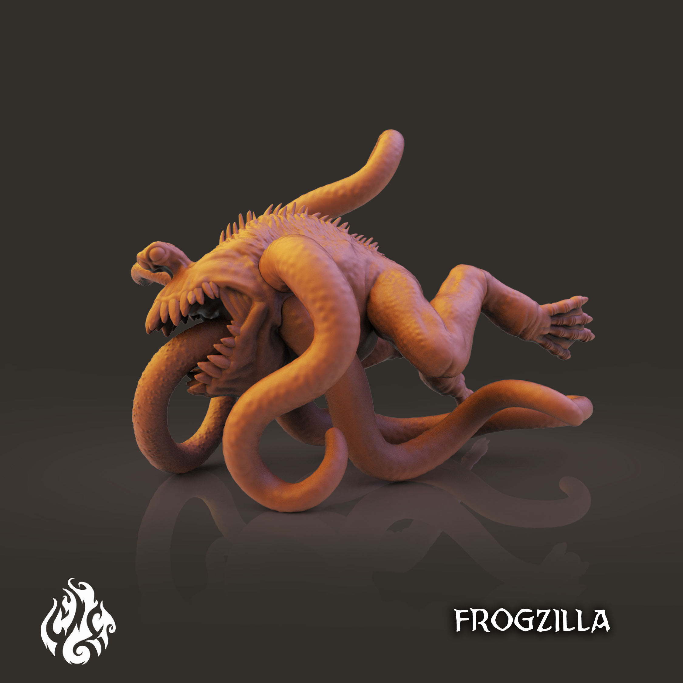 3D file Frogzilla 👹・3D printing design to download・Cults
