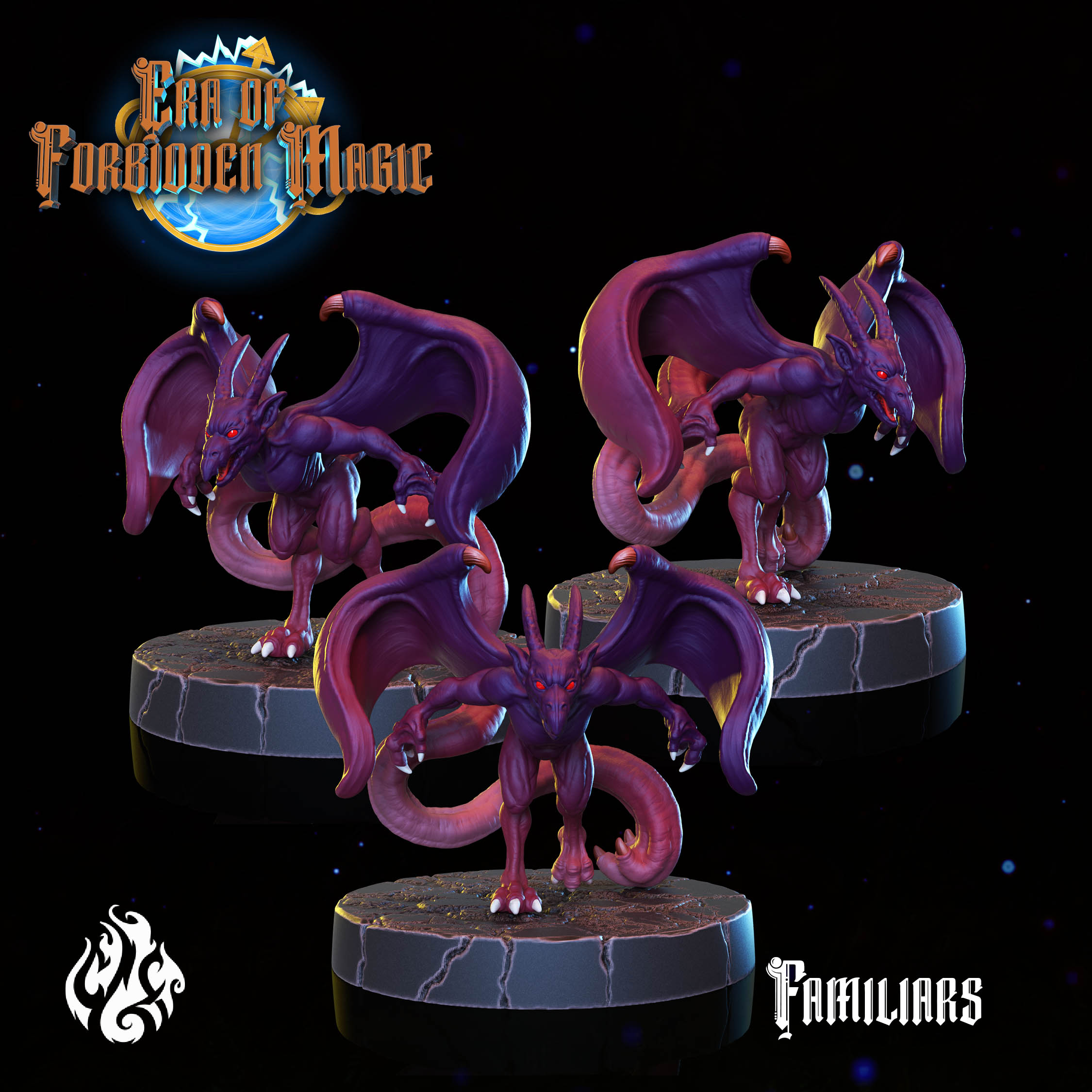 3D file Magical Familiar Companions・3D print design to download・Cults