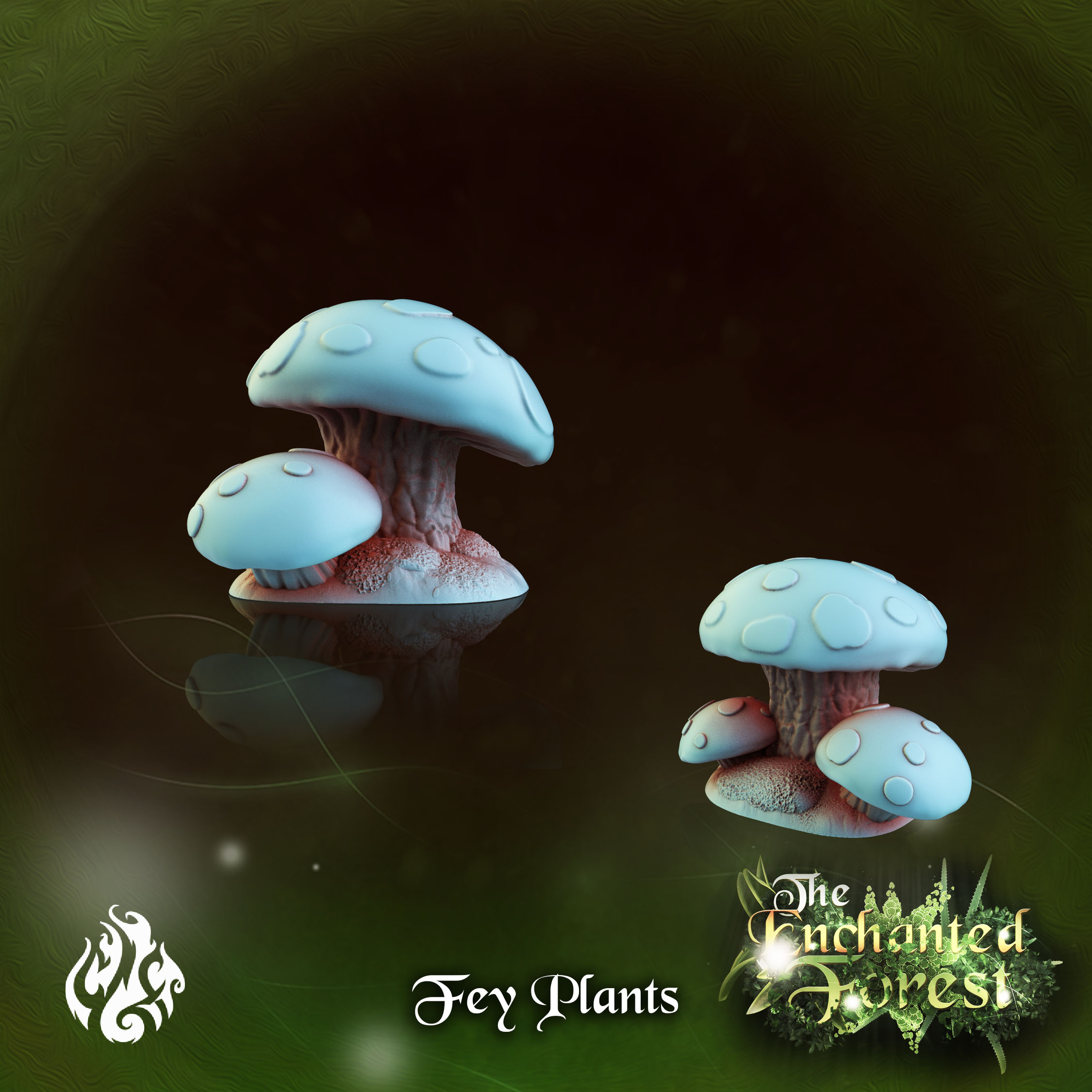 3D file Fey Plants・3D printable model to download・Cults
