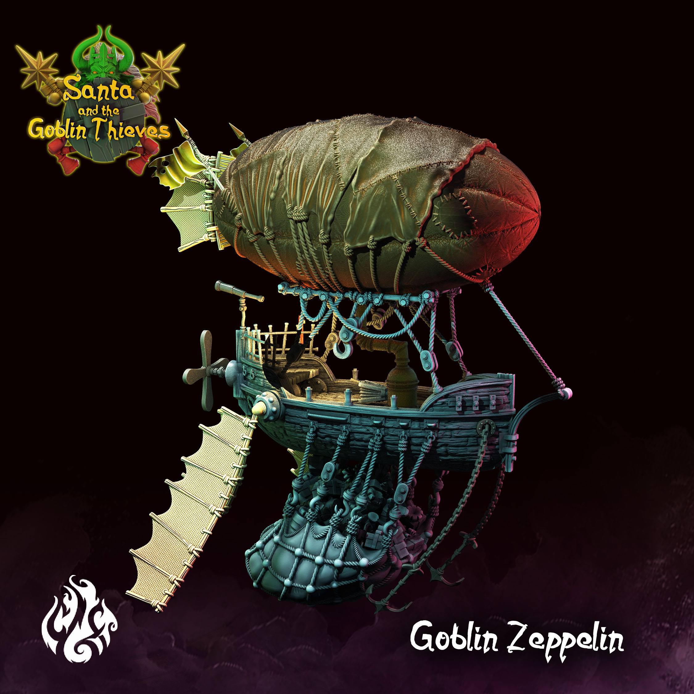 3D file Goblin Zeppelin・3D printable model to download・Cults