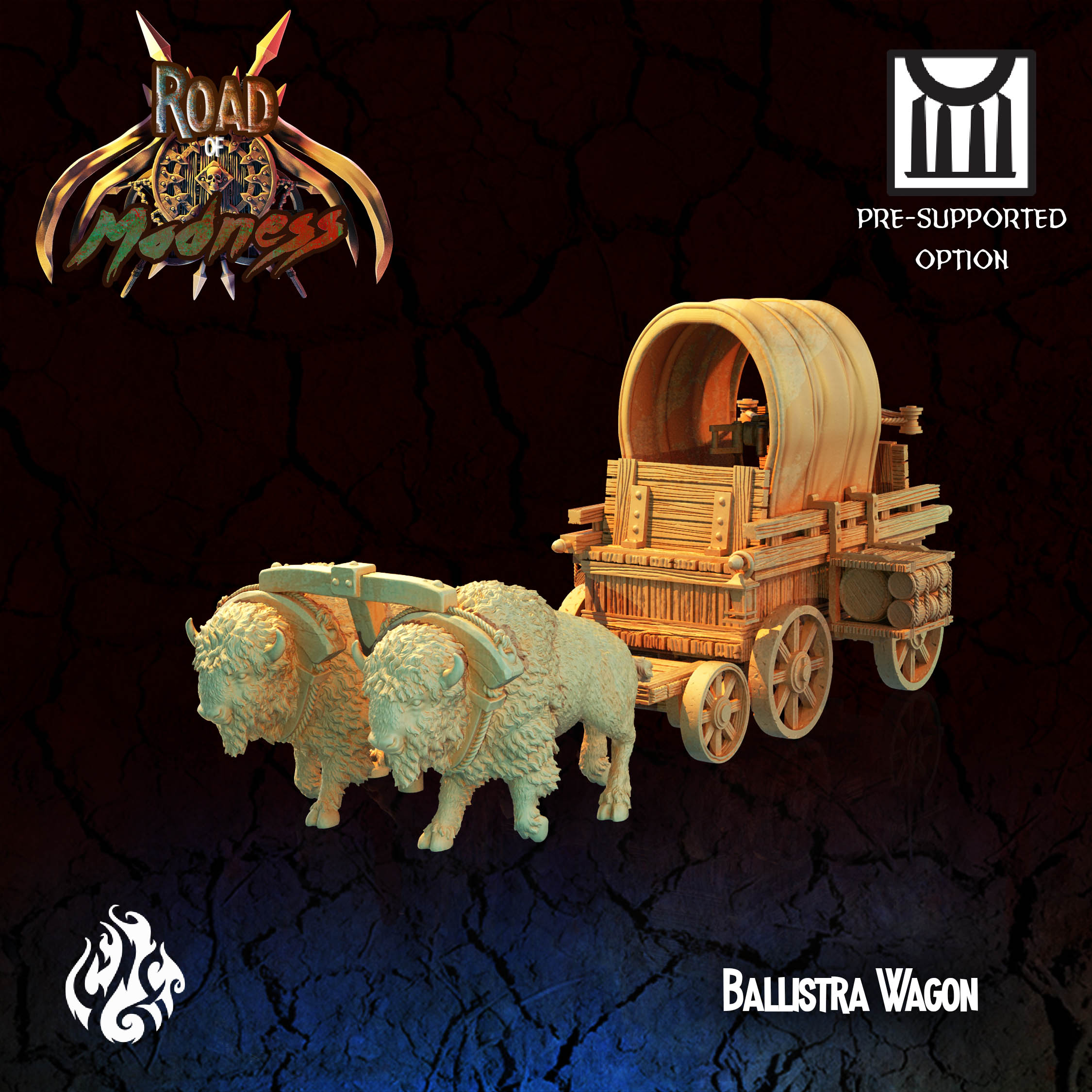 3D file Ballista Wagon・Model to download and 3D print・Cults