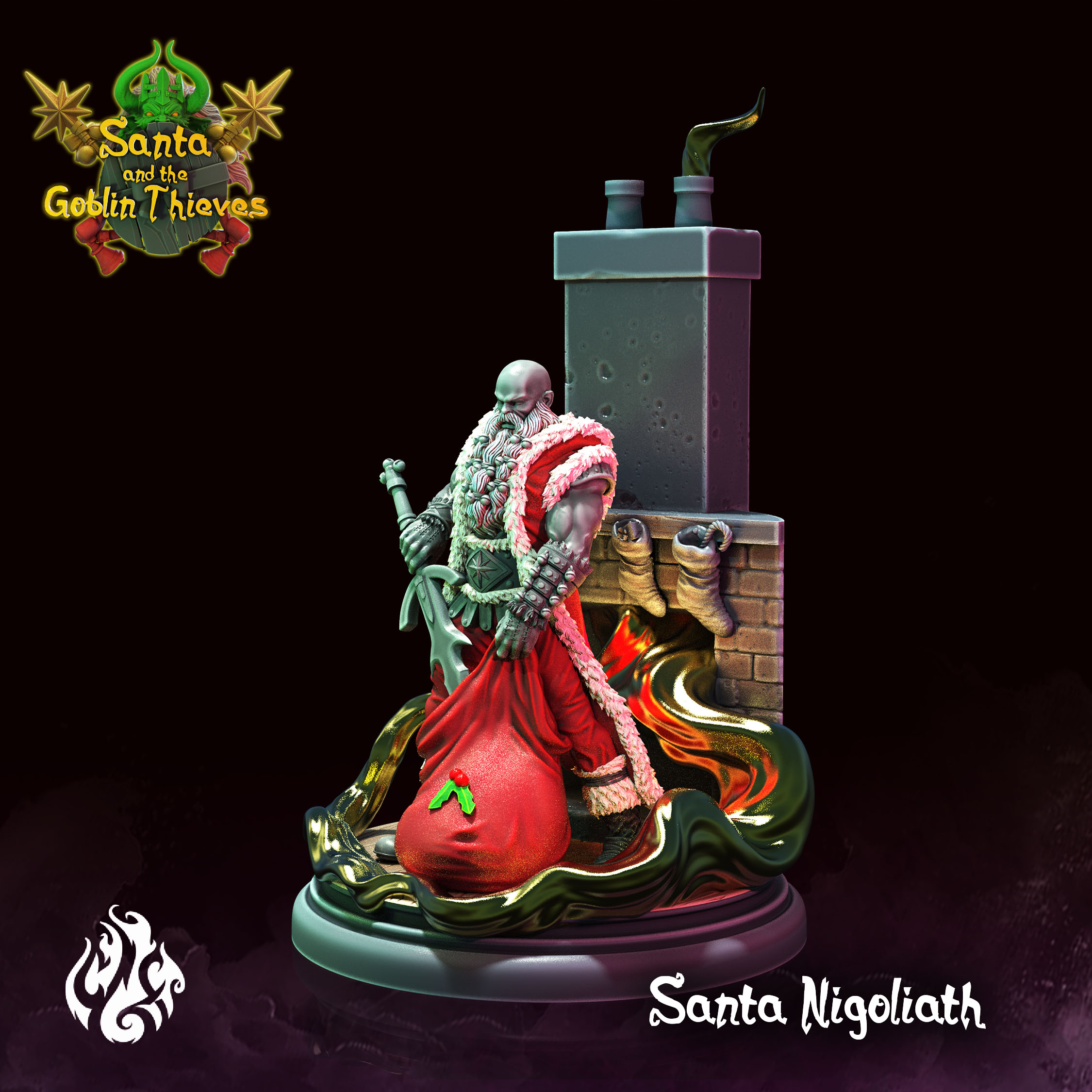 3D file Santa Nigoliath・3D print design to download・Cults