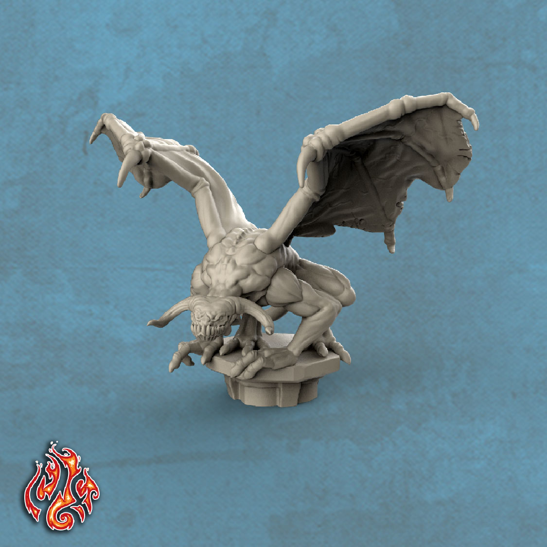 3D file Gargoyle 2・3D printer design to download・Cults