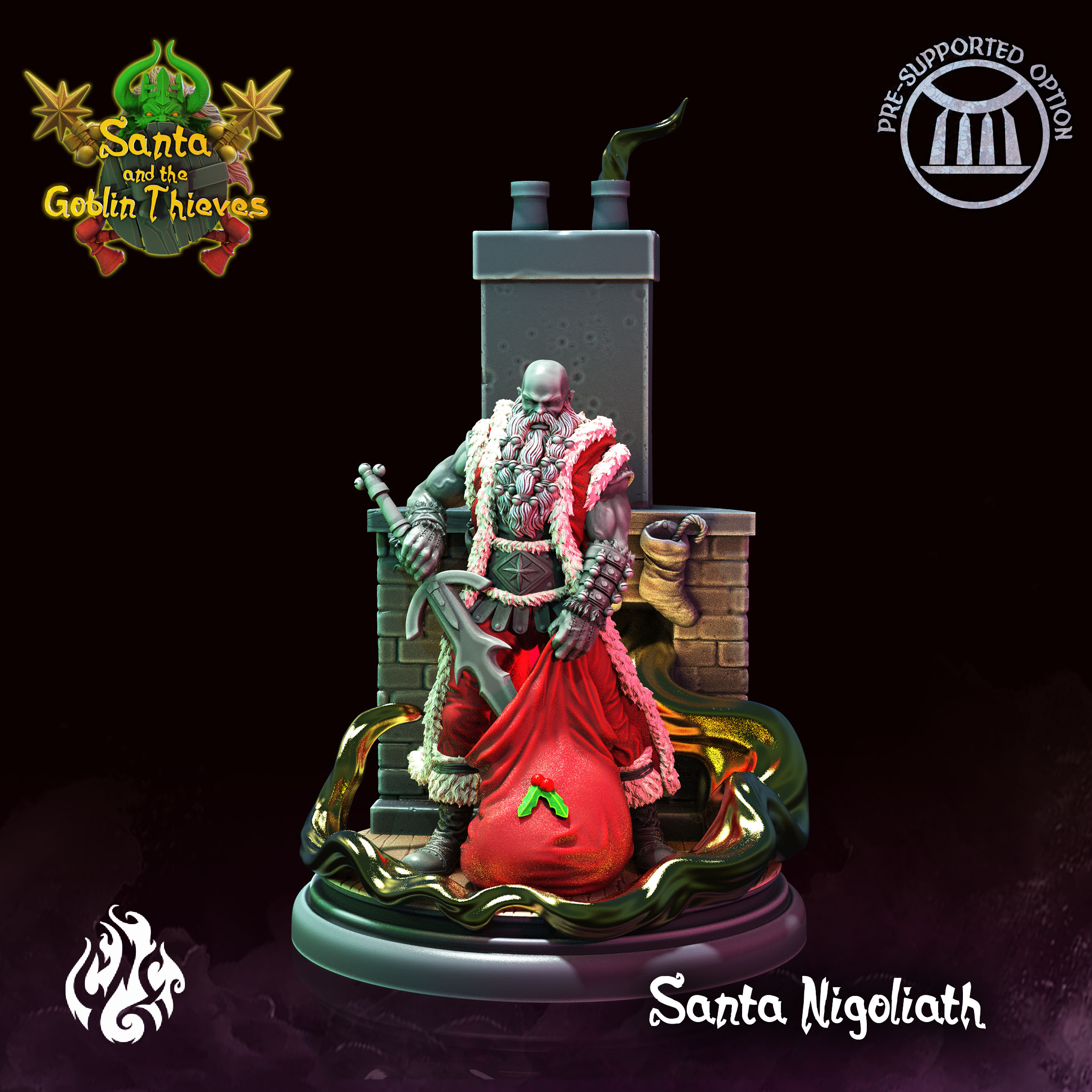 3D file Santa Nigoliath・3D print design to download・Cults
