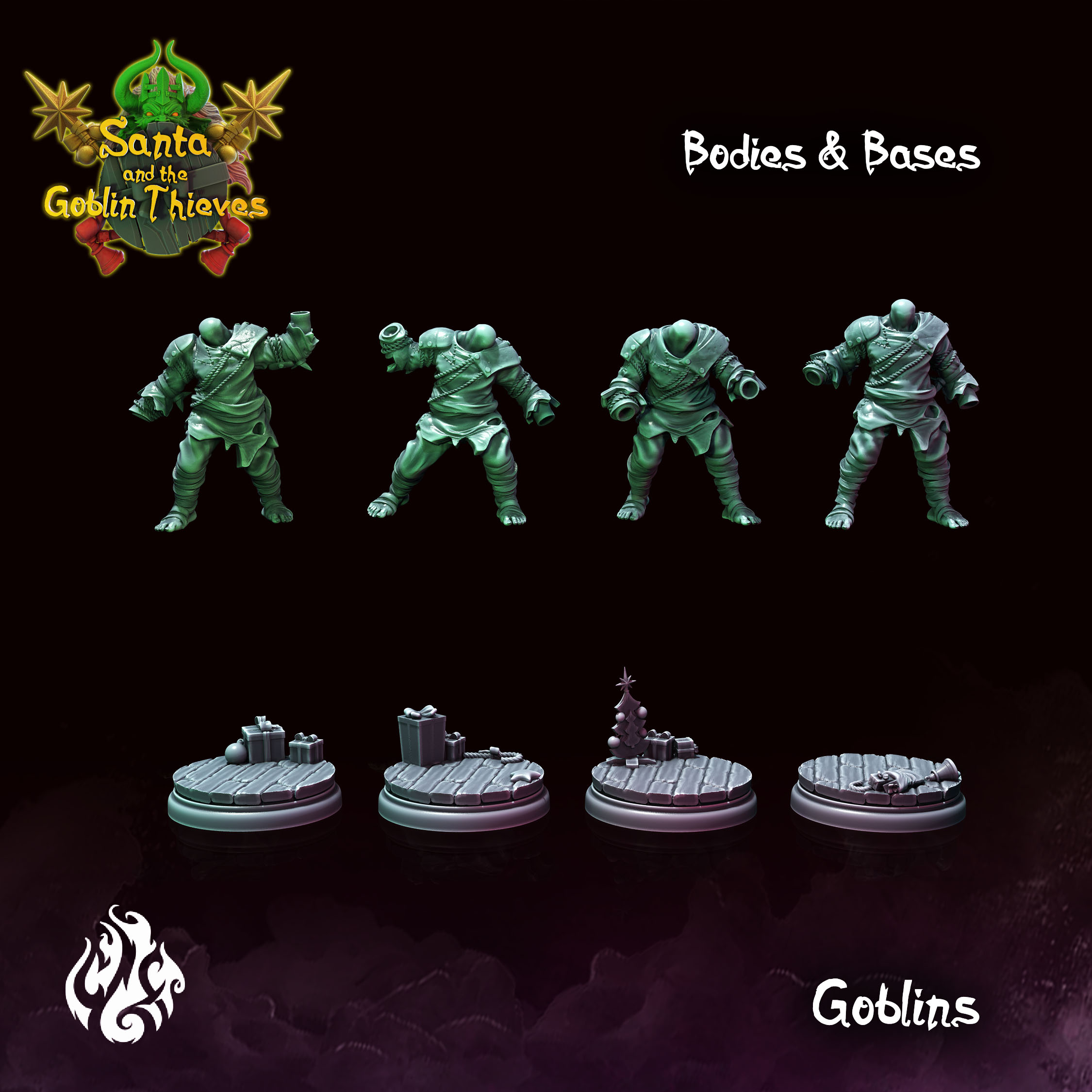3D file Santa and the Goblin Thieves - December '21 Patreon release 🎅 ...
