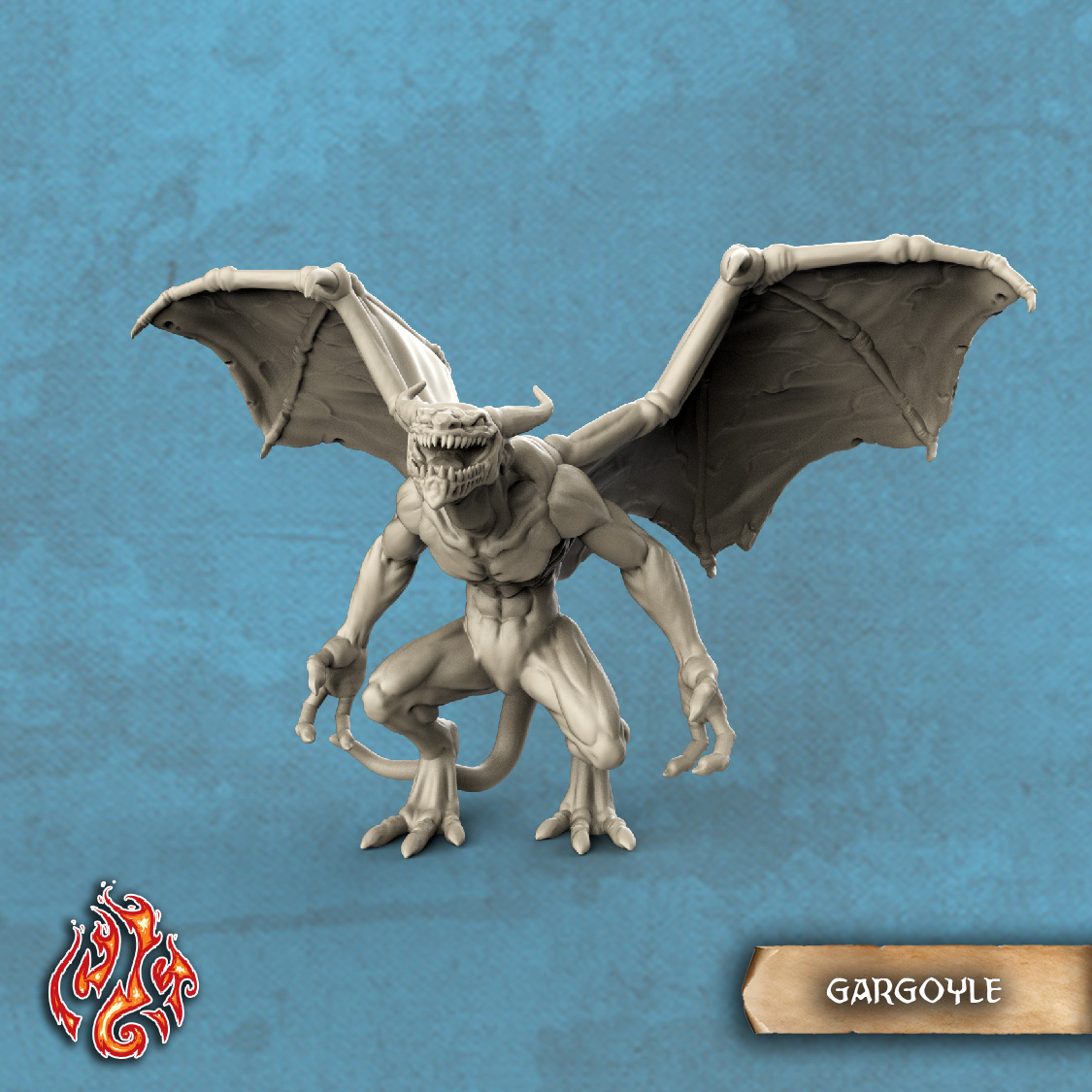 3D file Gargoyle 2・3D printer design to download・Cults