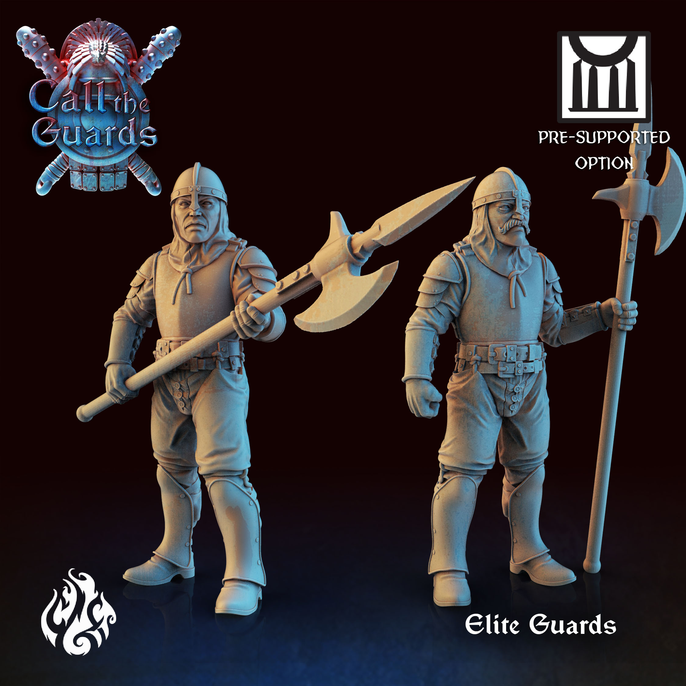 Archivo 3D Guardias de élite・Diseño de impresión en 3D para descargar・Cults