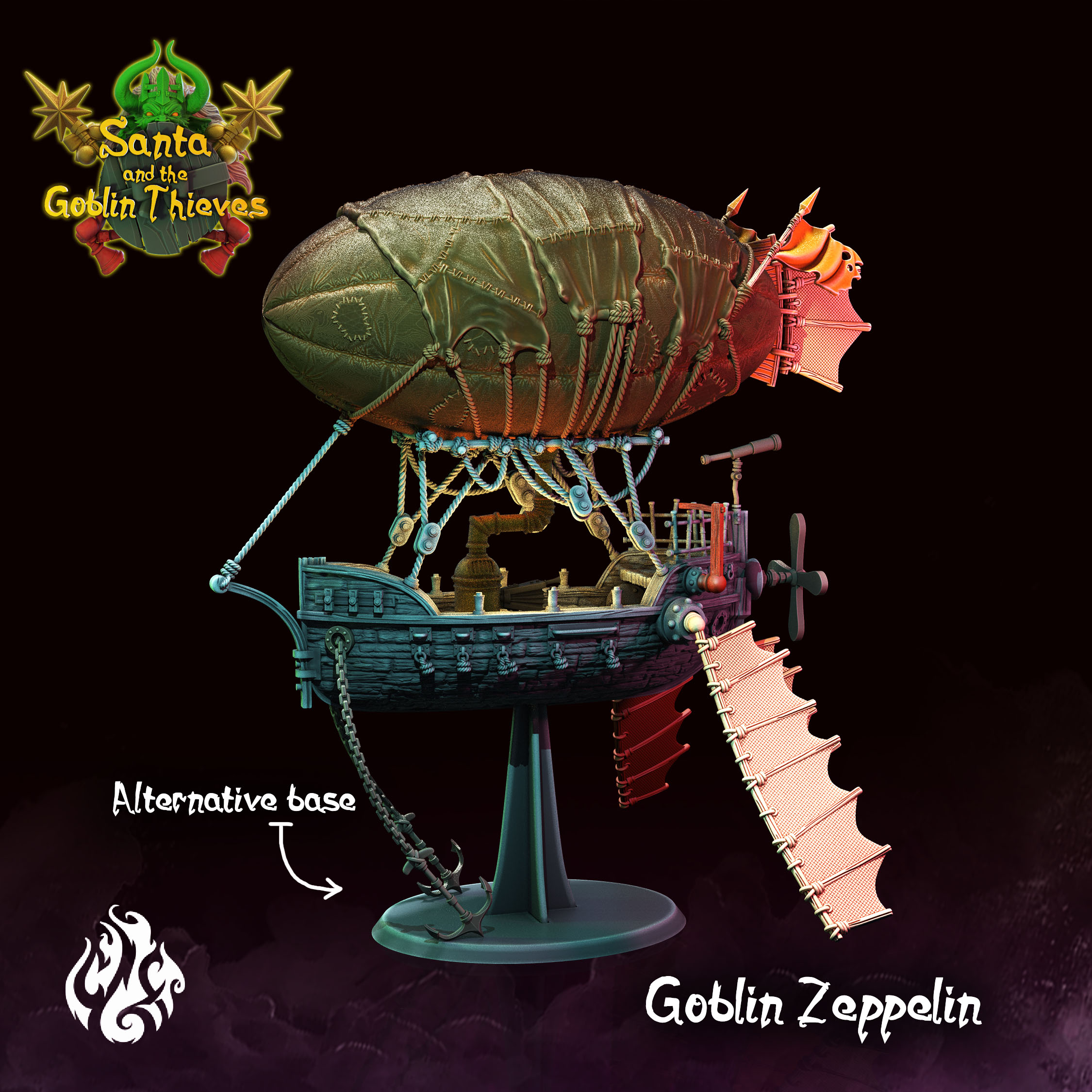 3D file Goblin Zeppelin 👺・3D printable model to download・Cults