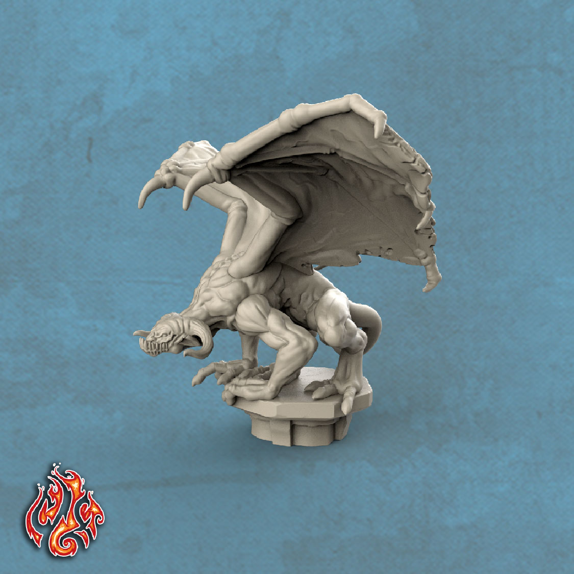 3D file Gargoyle 2・3D printer design to download・Cults