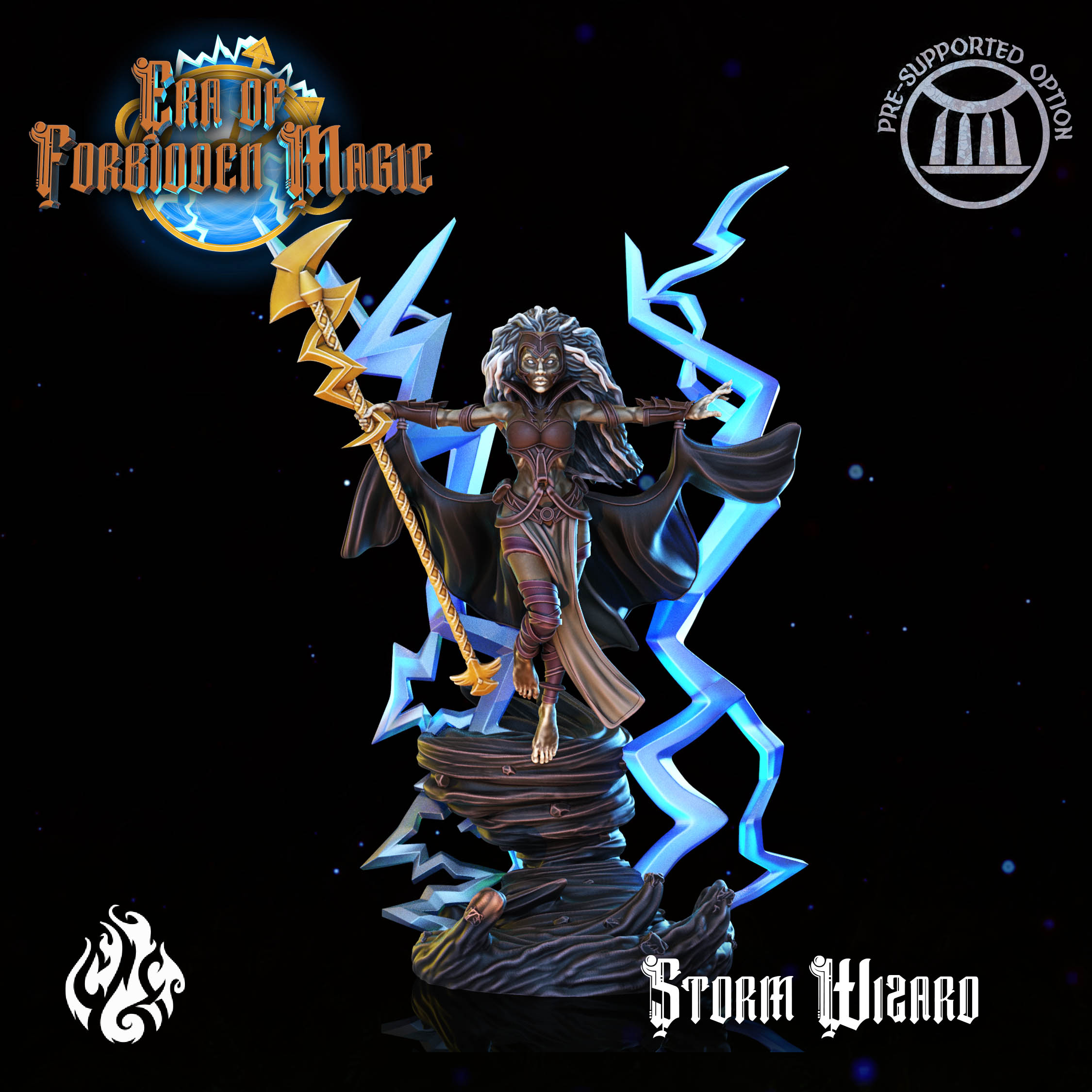 3D file Storm Wizard・3D printable model to download・Cults