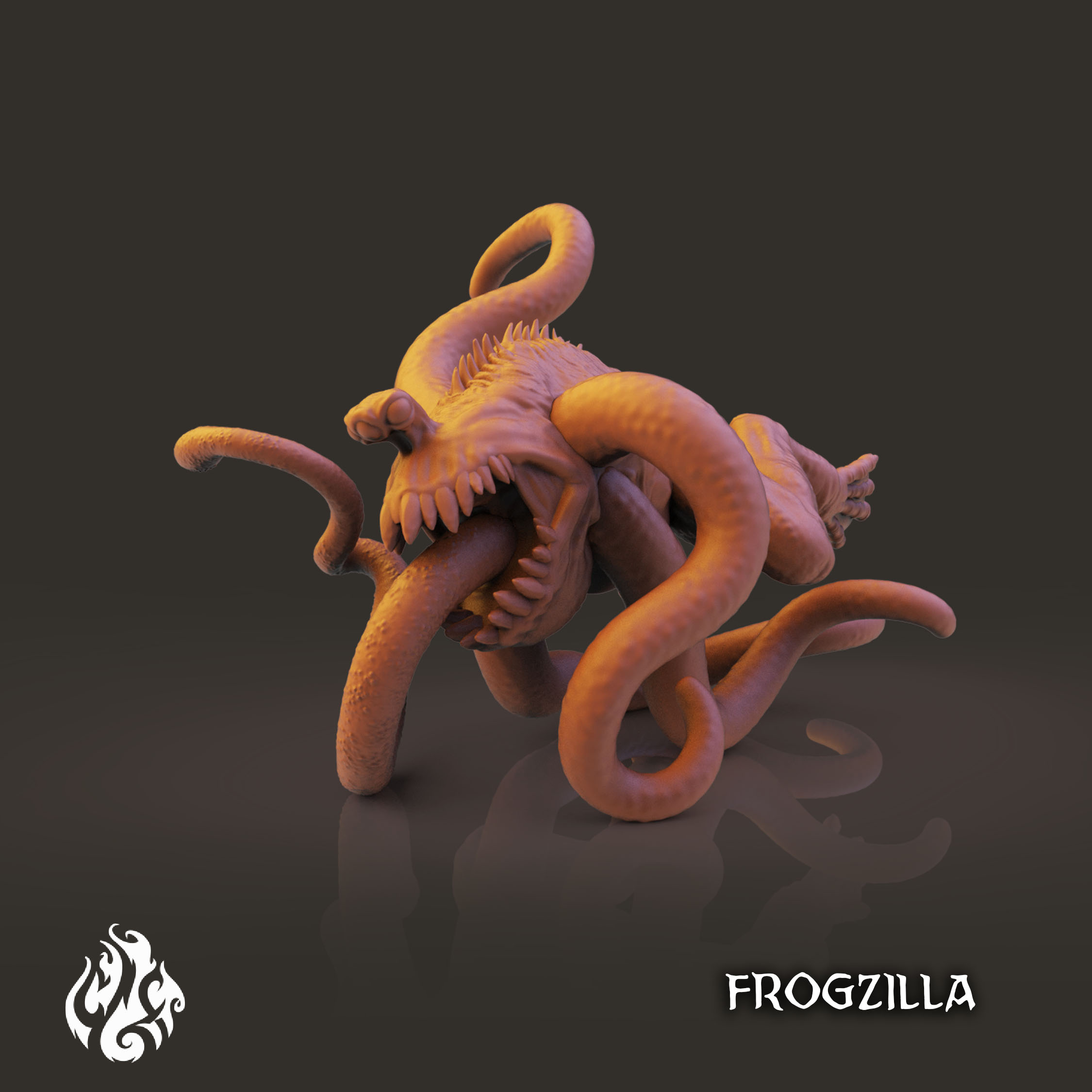 3D file Frogzilla 👹・3D printing design to download・Cults