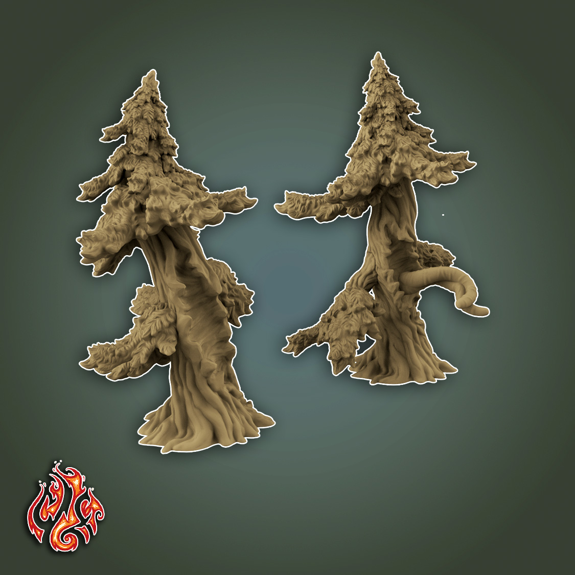 3D file Evil Trees・3D print object to download・Cults