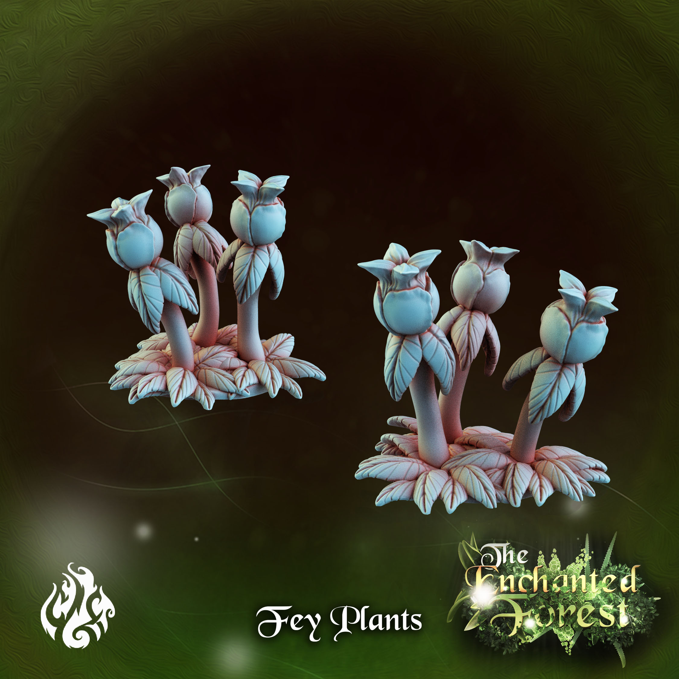 3D file Fey Plants・3D printable model to download・Cults
