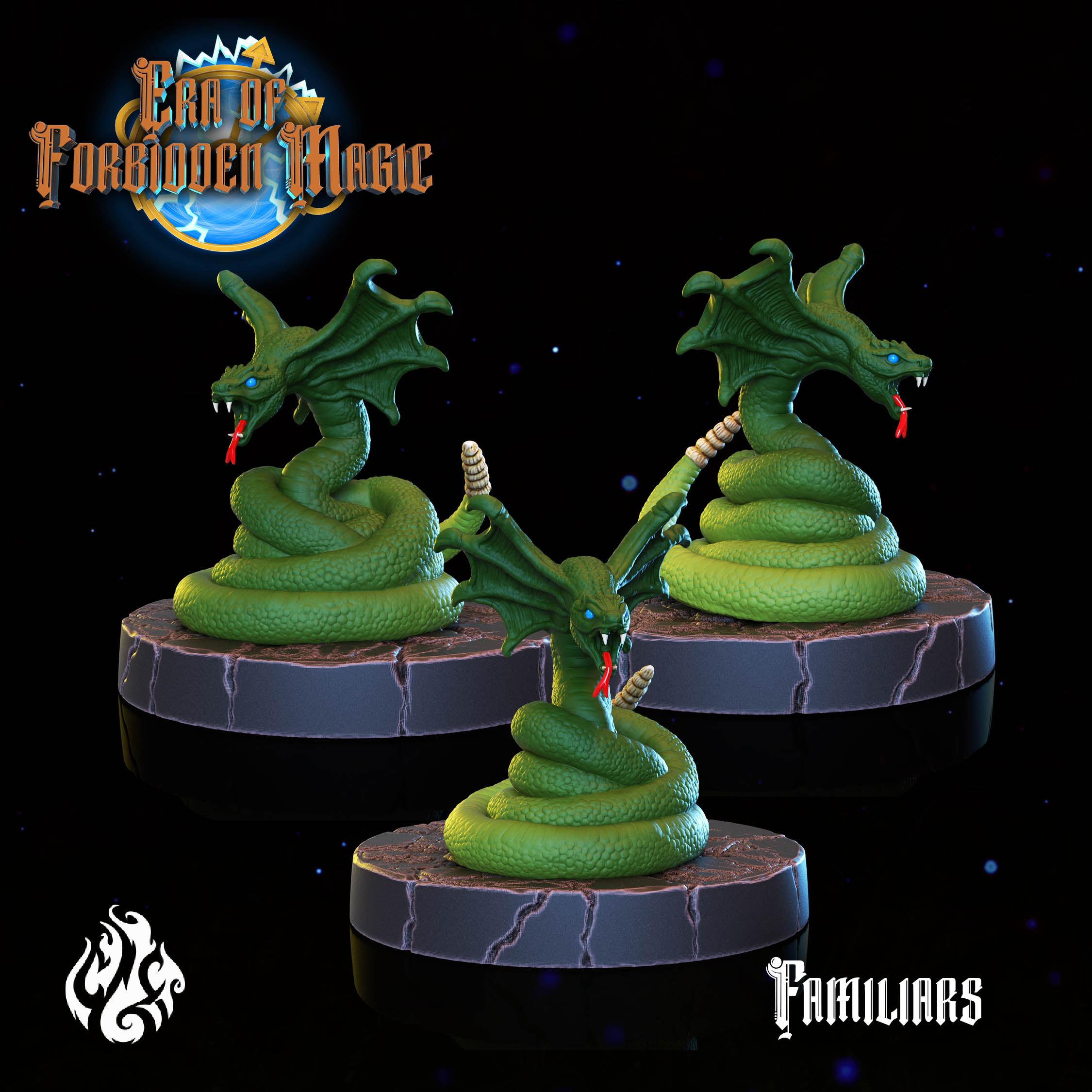 3D file Magical Familiar Companions・3D print design to download・Cults