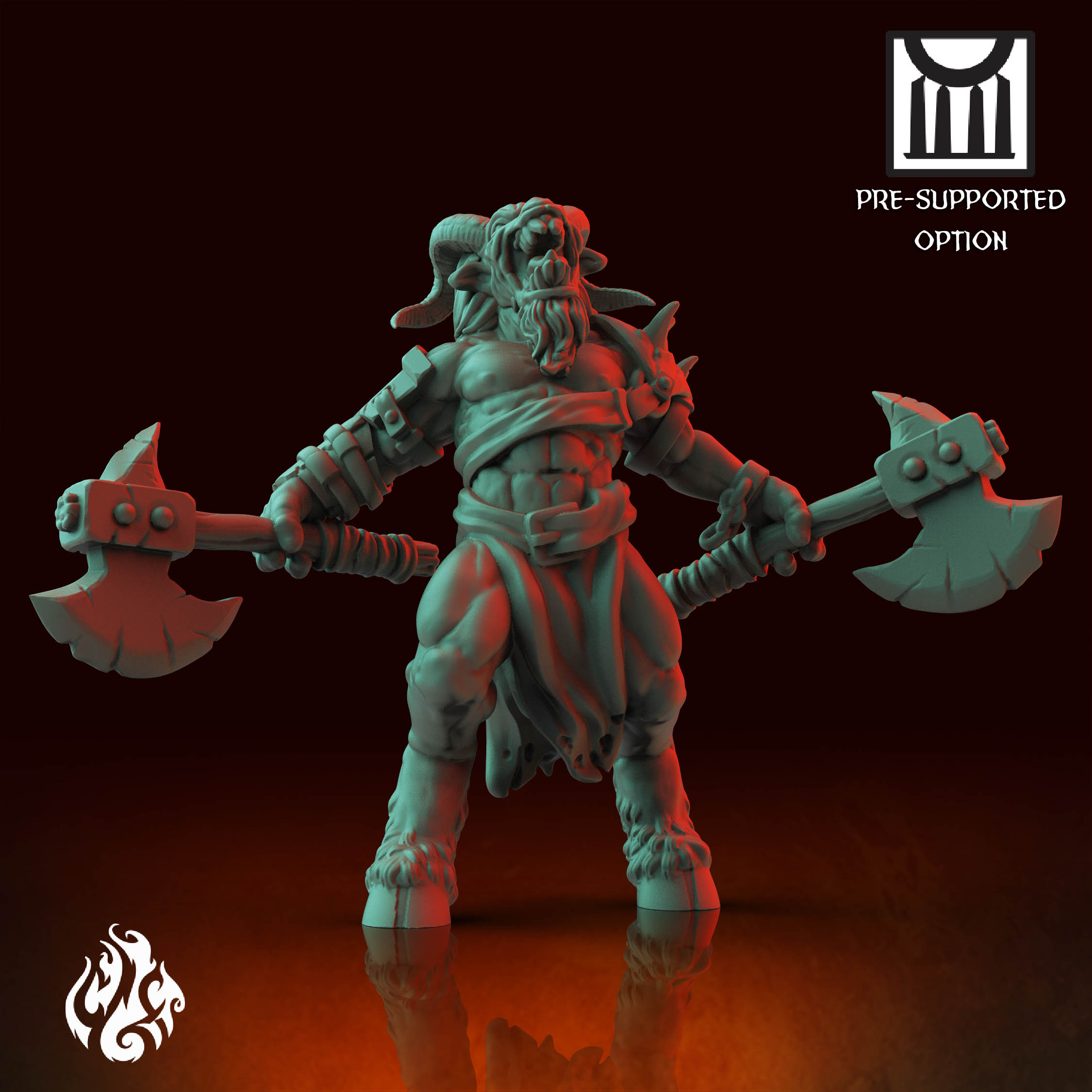 Файл 3D Goatmen of Erevos・3D-печатная модель для загрузки・Cults