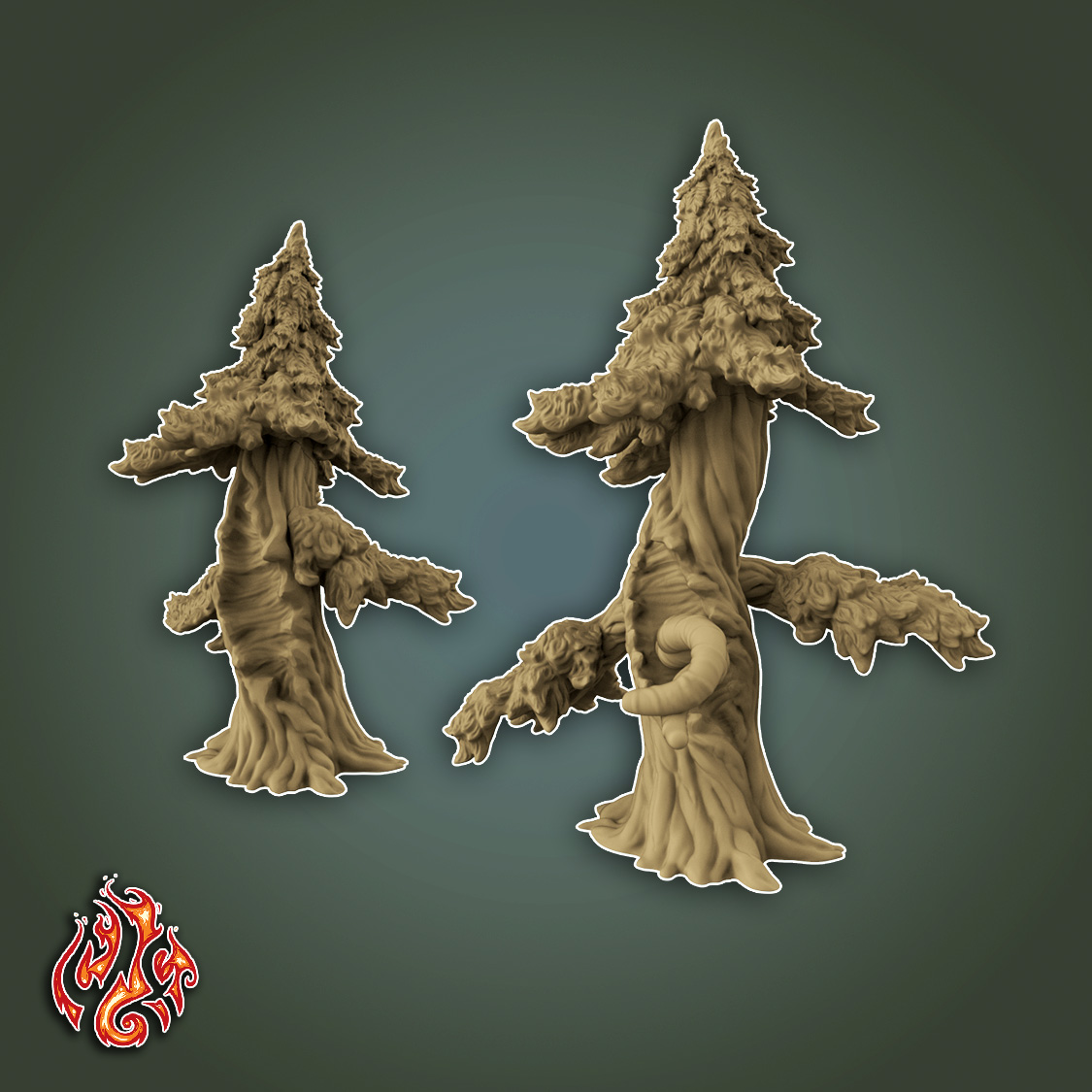 3D file Evil Trees・3D print object to download・Cults