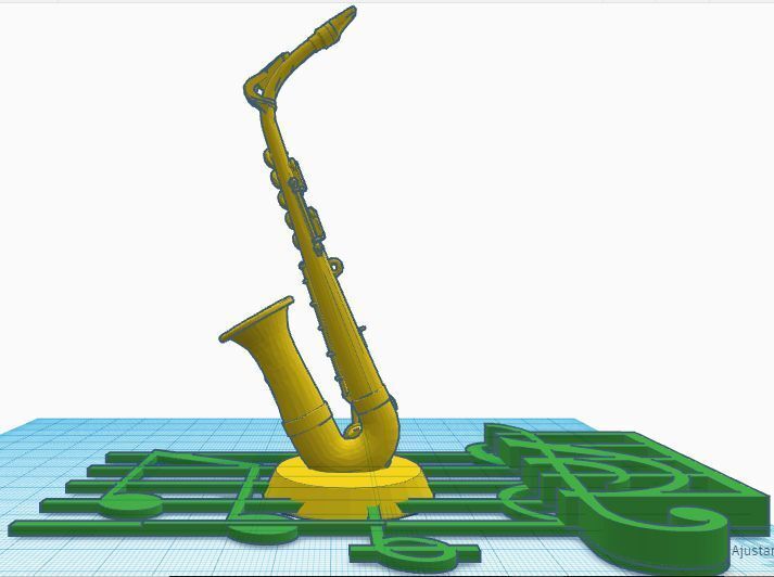 Free STL file Saxophone Amneris・3D print model to download・Cults