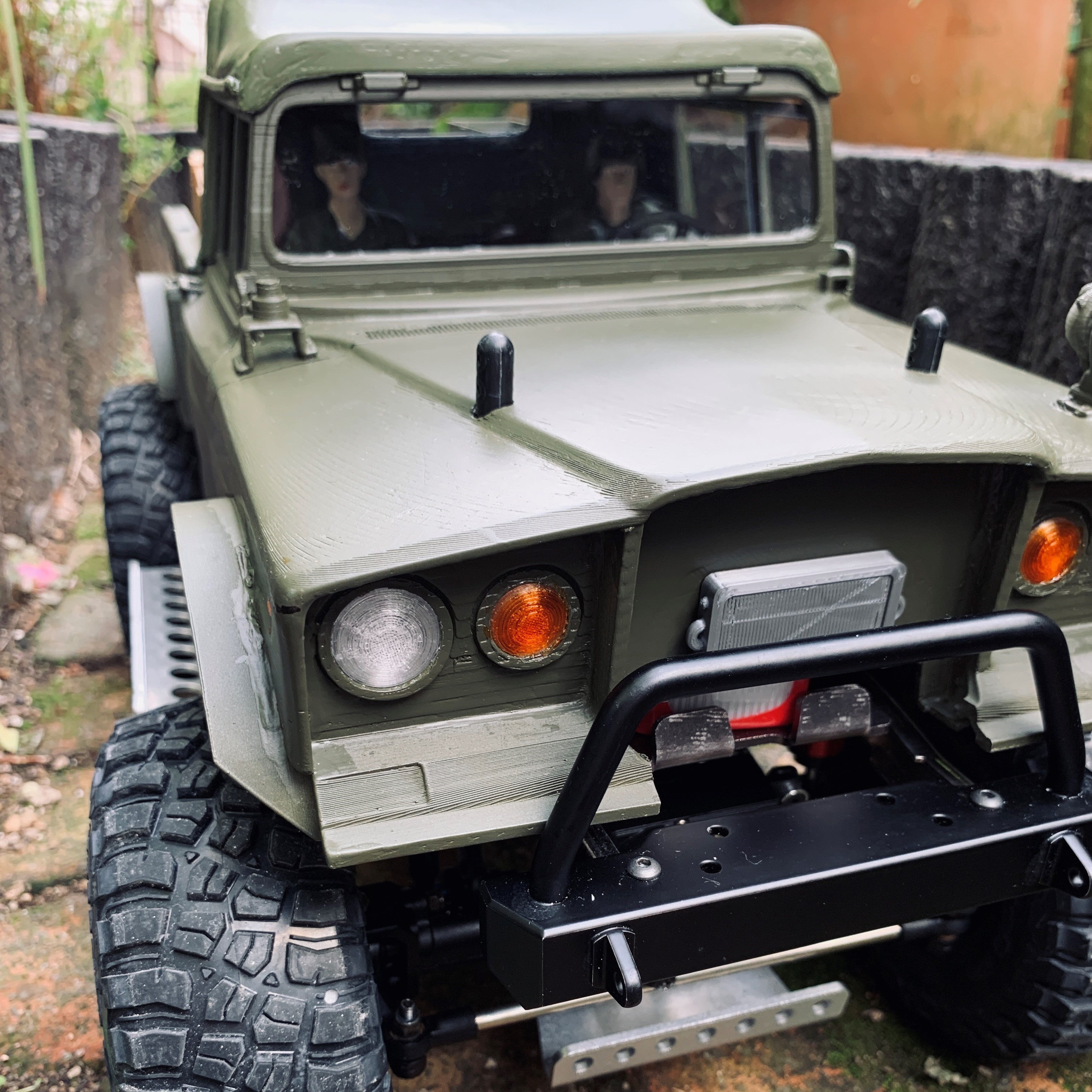 3D printing RC Body Jeep Kaiser M715 scale crawler 1/10 • made with ...