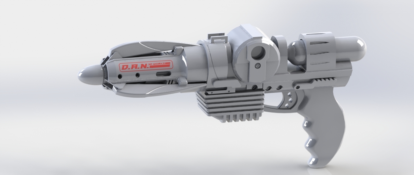 STL file Rorschach grappling gun・3D printer model to download・Cults