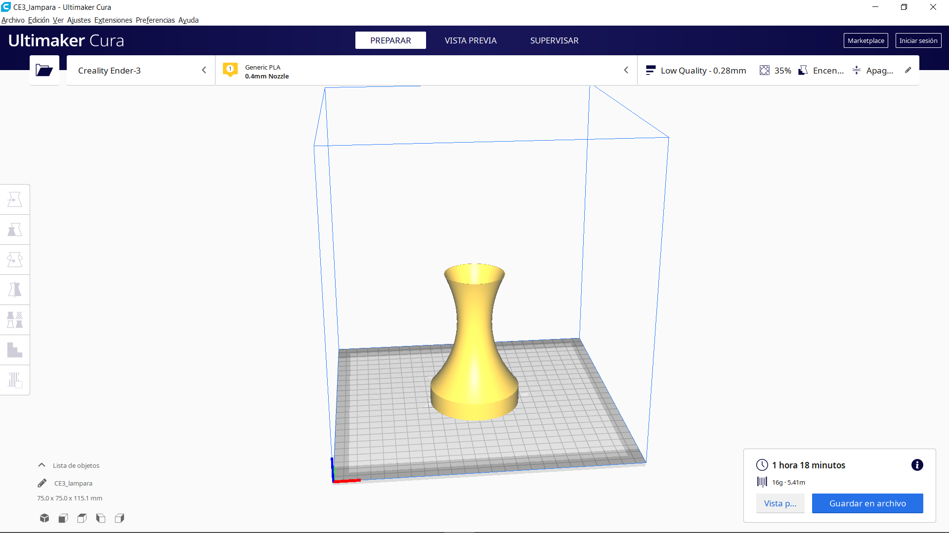 Free STL file Lámpara led・3D print design to download・Cults