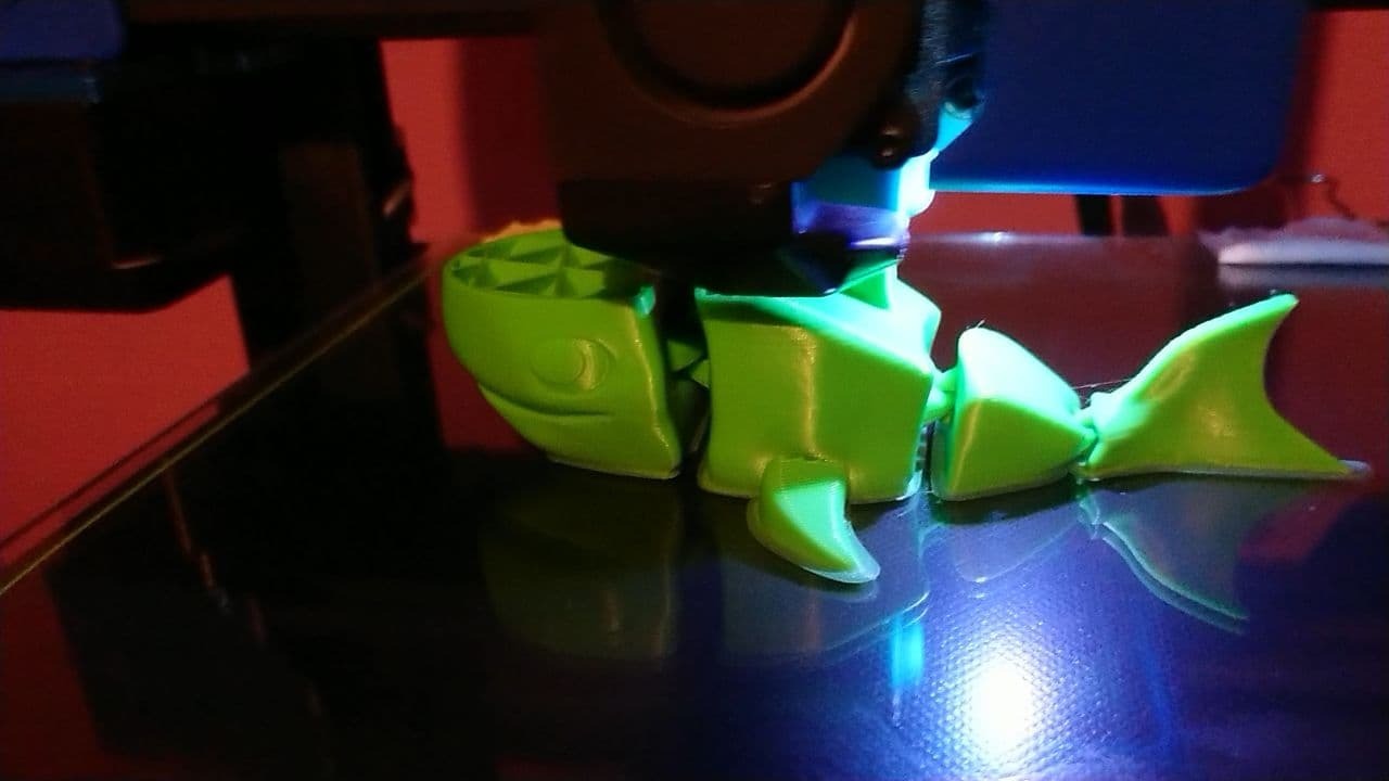 Free STL file Articulated Little Fish - Articulated Little Fish FLEXI ...