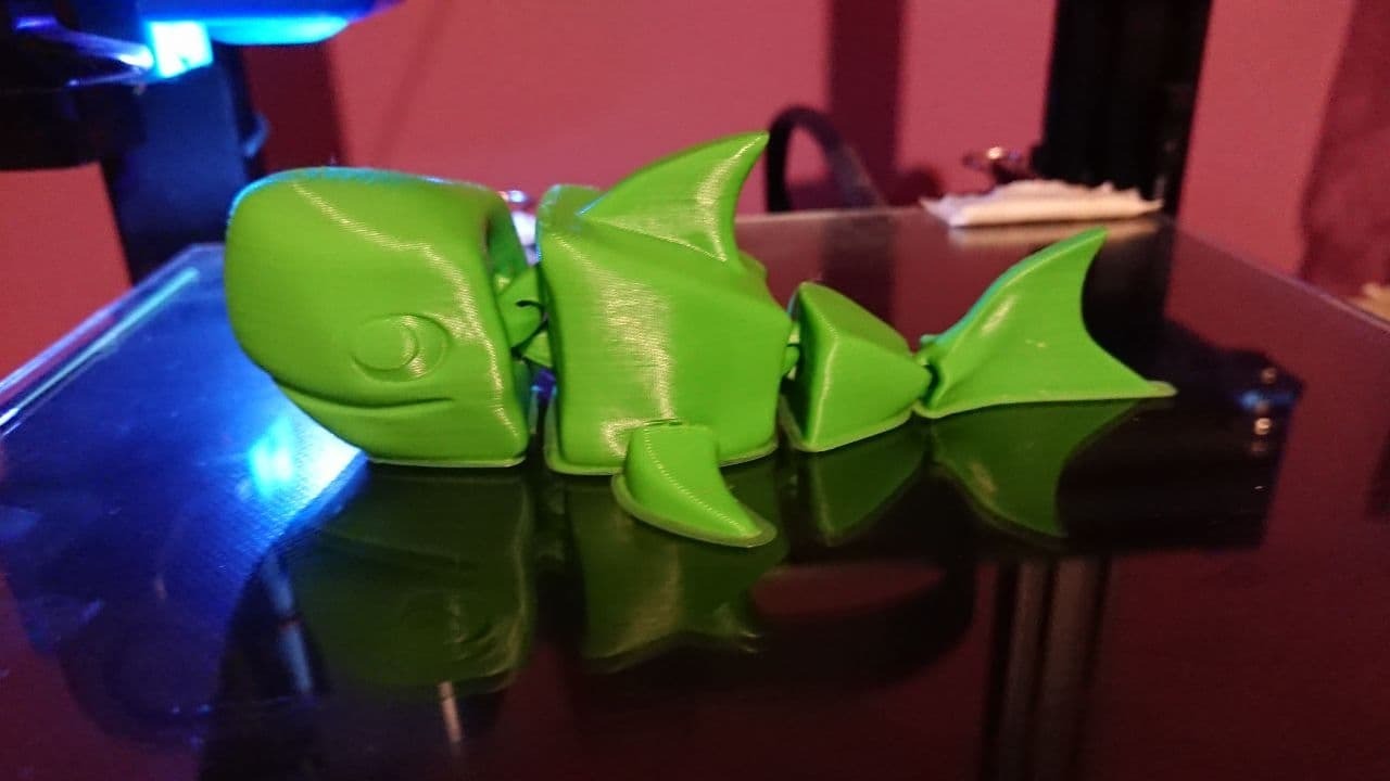 Free STL file Articulated Little Fish - Articulated Little Fish FLEXI ...