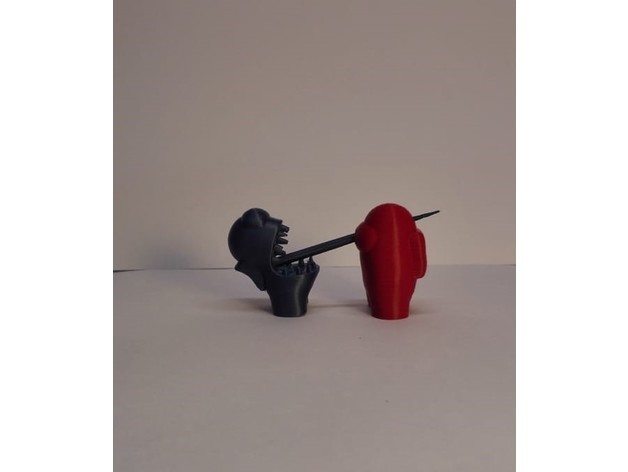 Free 3D file Amoung Us Character IMPOSTER・3D print object to download・Cults
