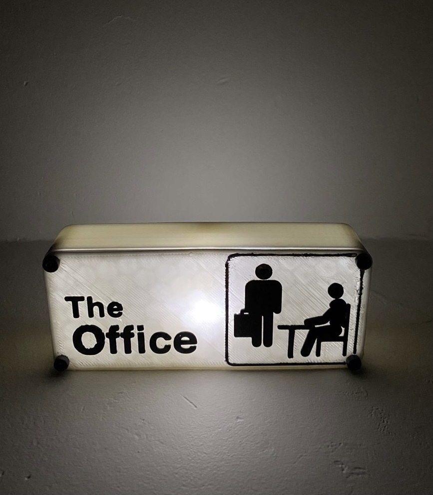 Free STL file The Office Light Box・3D printable model to download・Cults