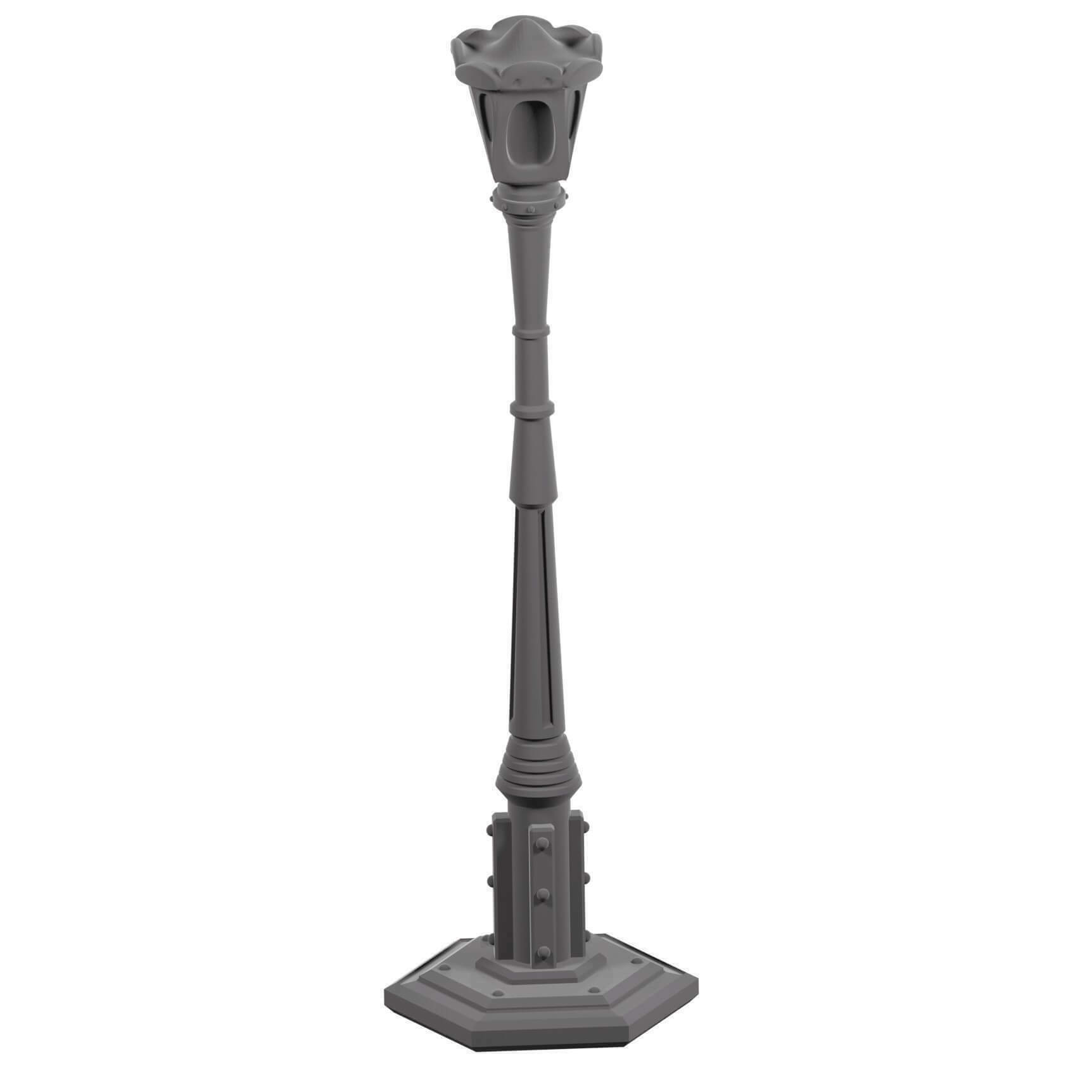 3D file Grimdark Street lights and Sci Fi Cyberpunk Street Lights 🎲 ...