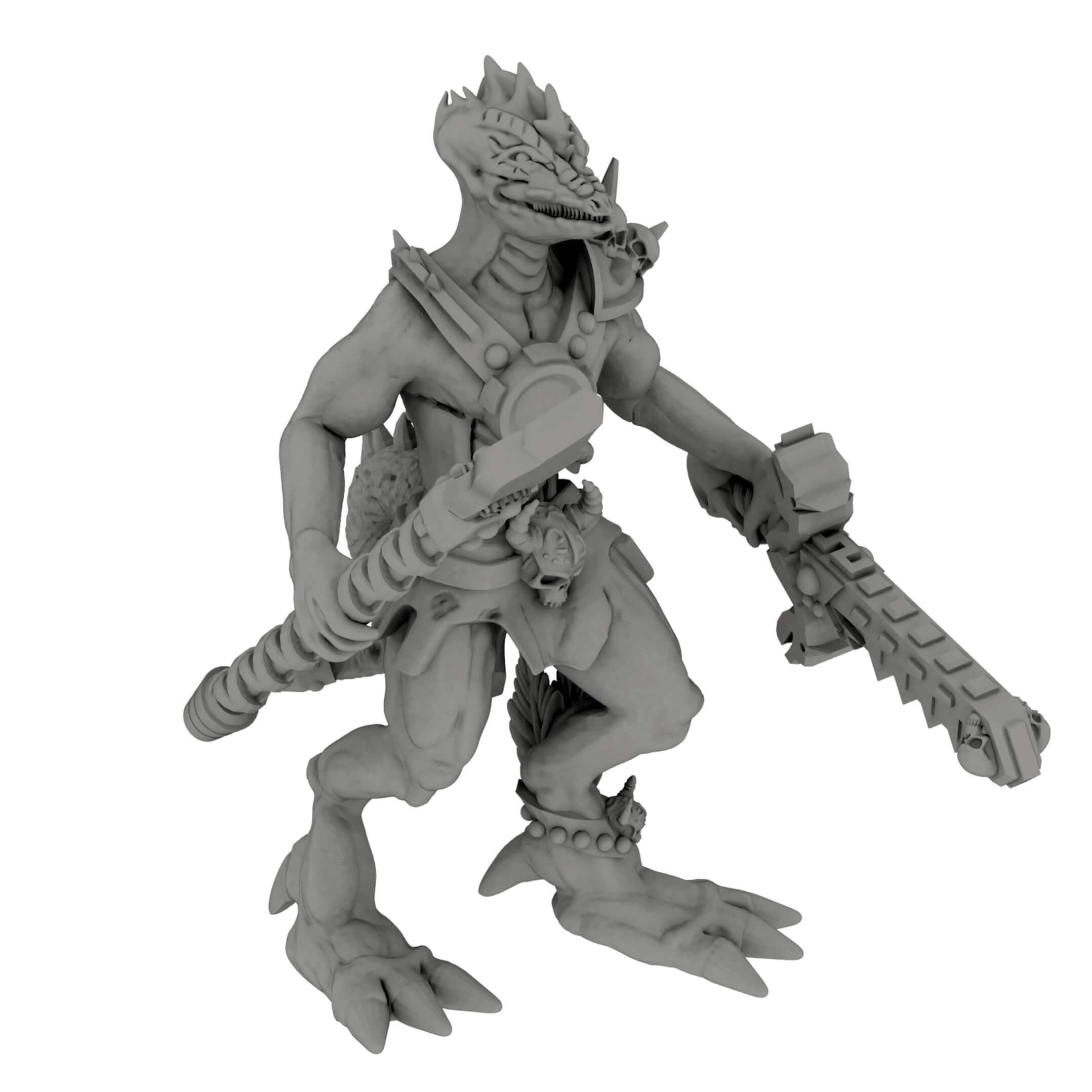 Ancient Lizard Warrior