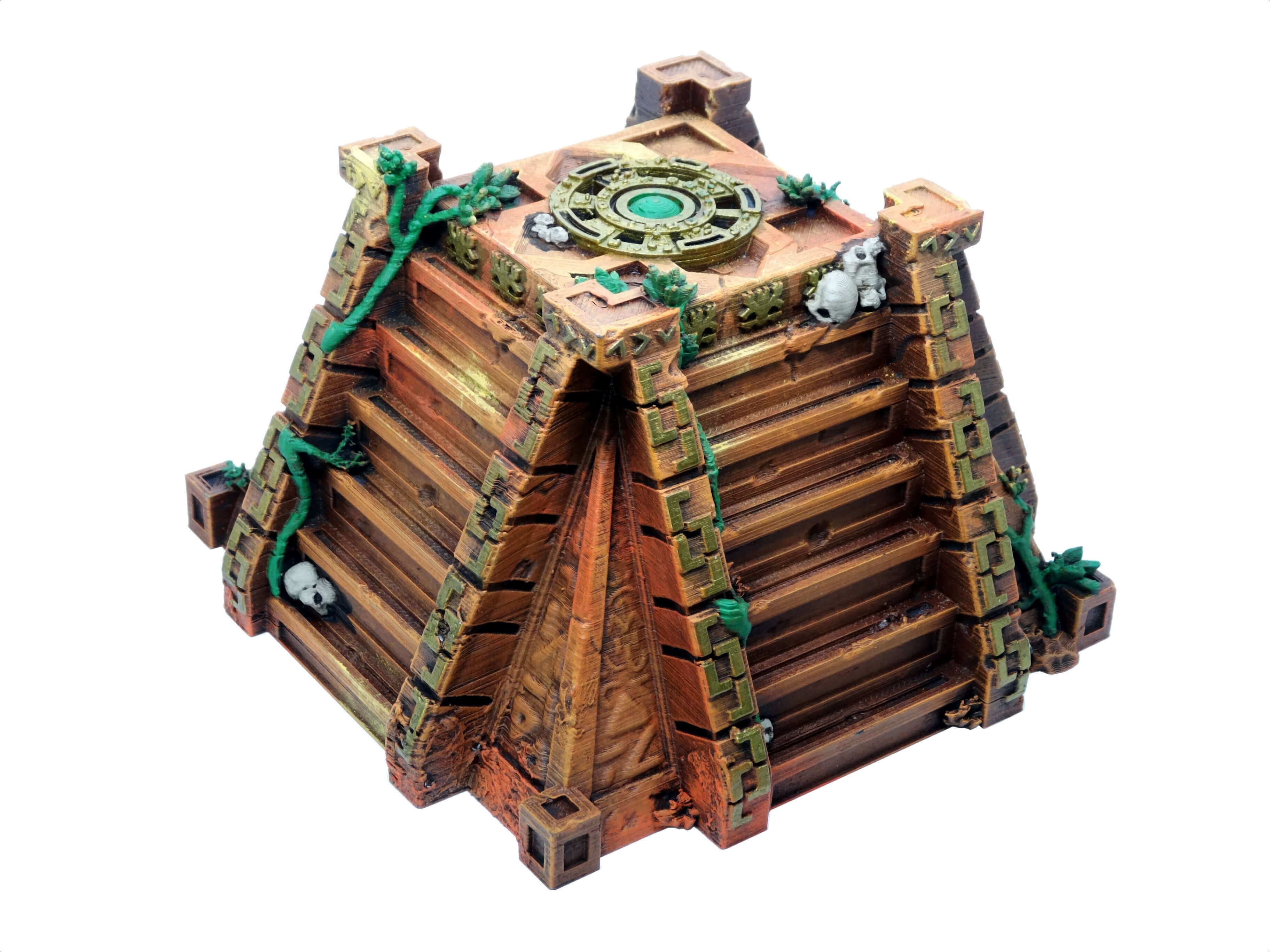 STL file Modular Aztec/Chaos pyramid(s) with accessories for TTRPG ...