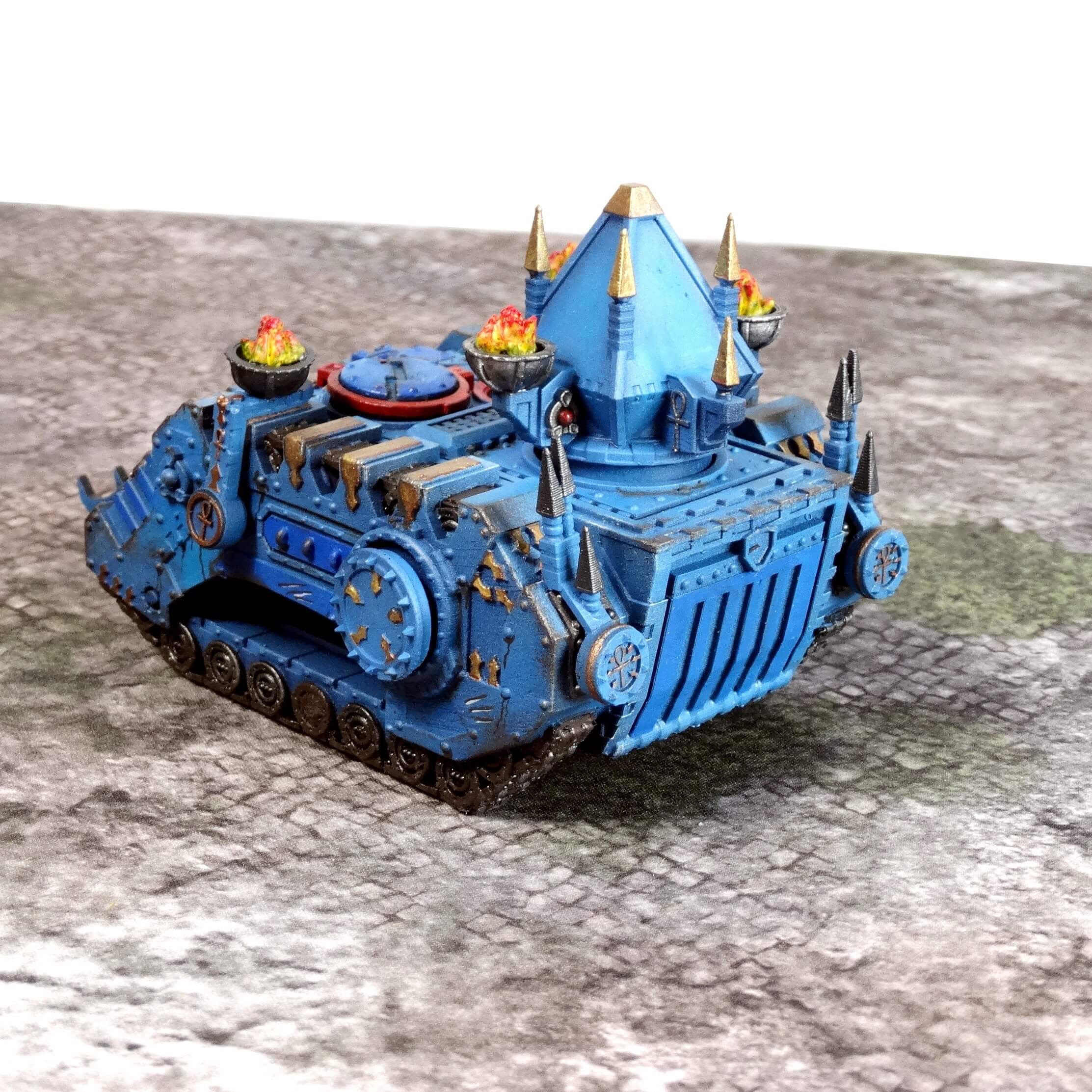 3D file Sci Fi APC/Tank (Egypt and generic themed) with interchangeable ...