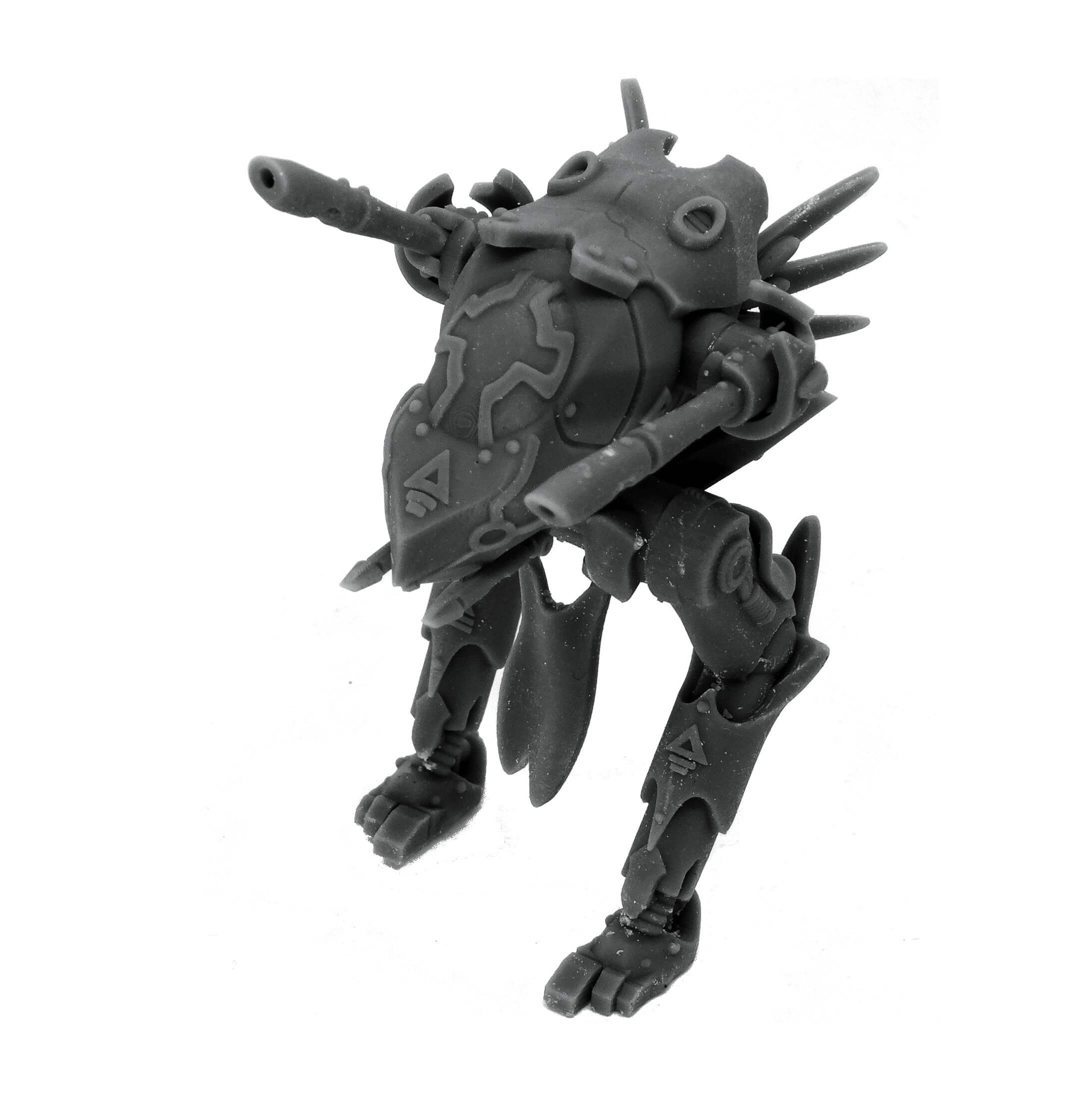 3D file Walker Mech Gun Platform (60mm base, space elf proxy) 🔫・Model ...