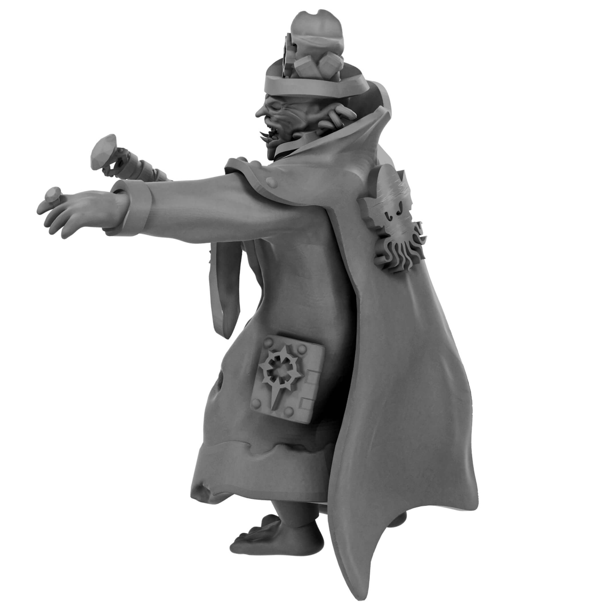 STL file dnd Goblin ring leader (resin miniature) 👺・Template to ...