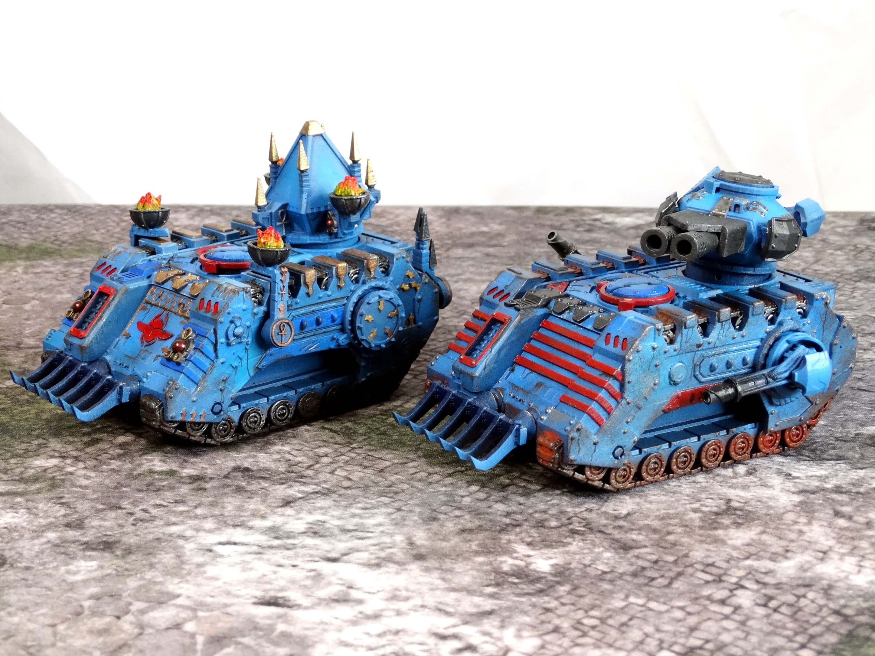 3D file Sci Fi APC/Tank (Egypt and generic themed) with interchangeable ...