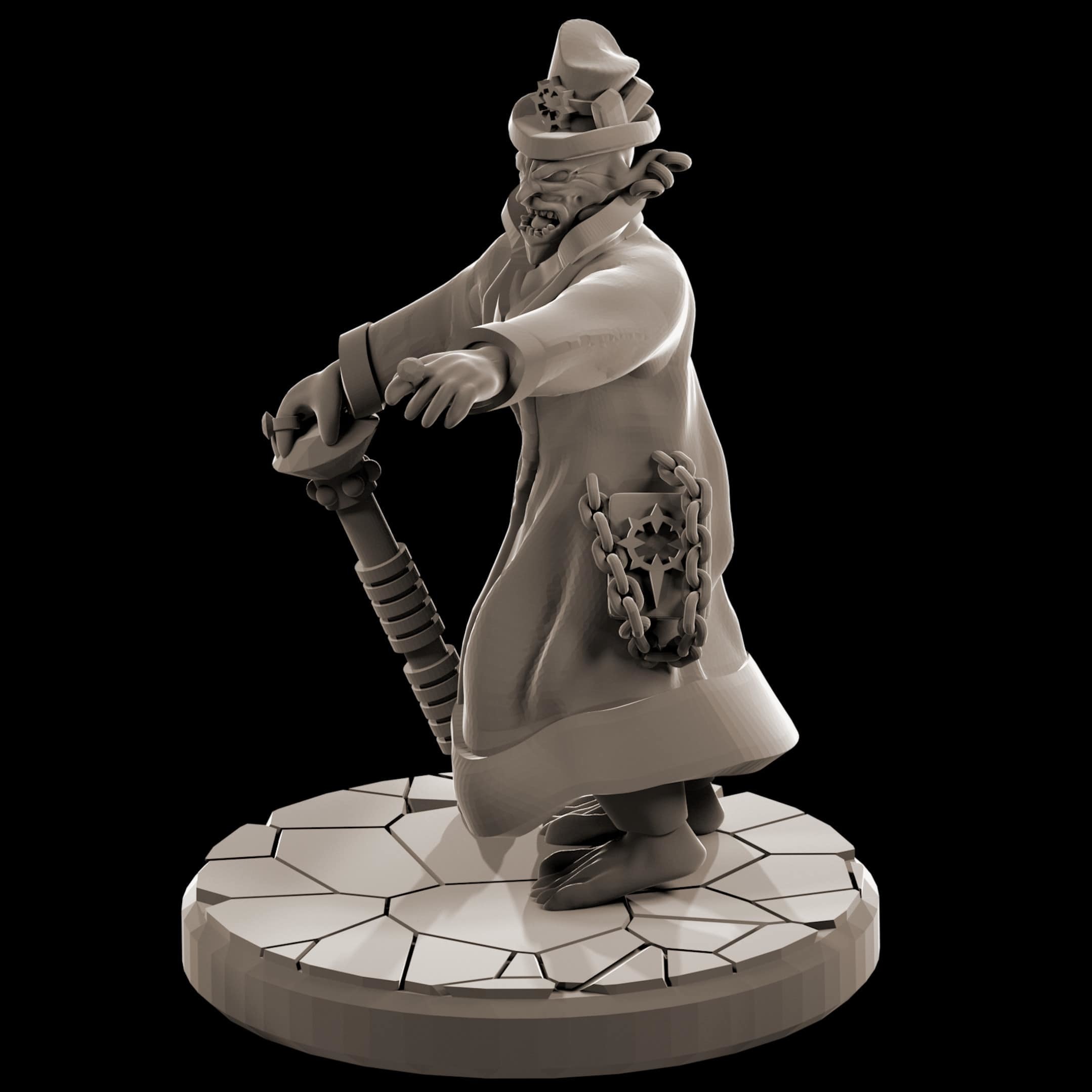 Download free STL file Goblin leader in fine clothes • Object to 3D ...