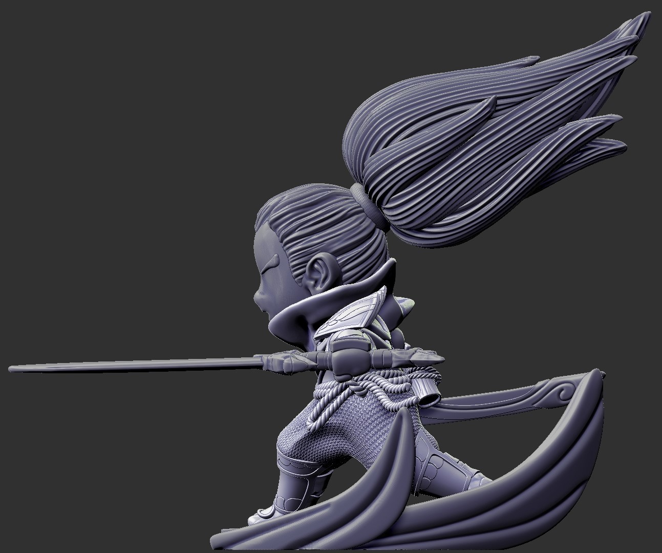 Download STL file yasuo • 3D printer model ・ Cults