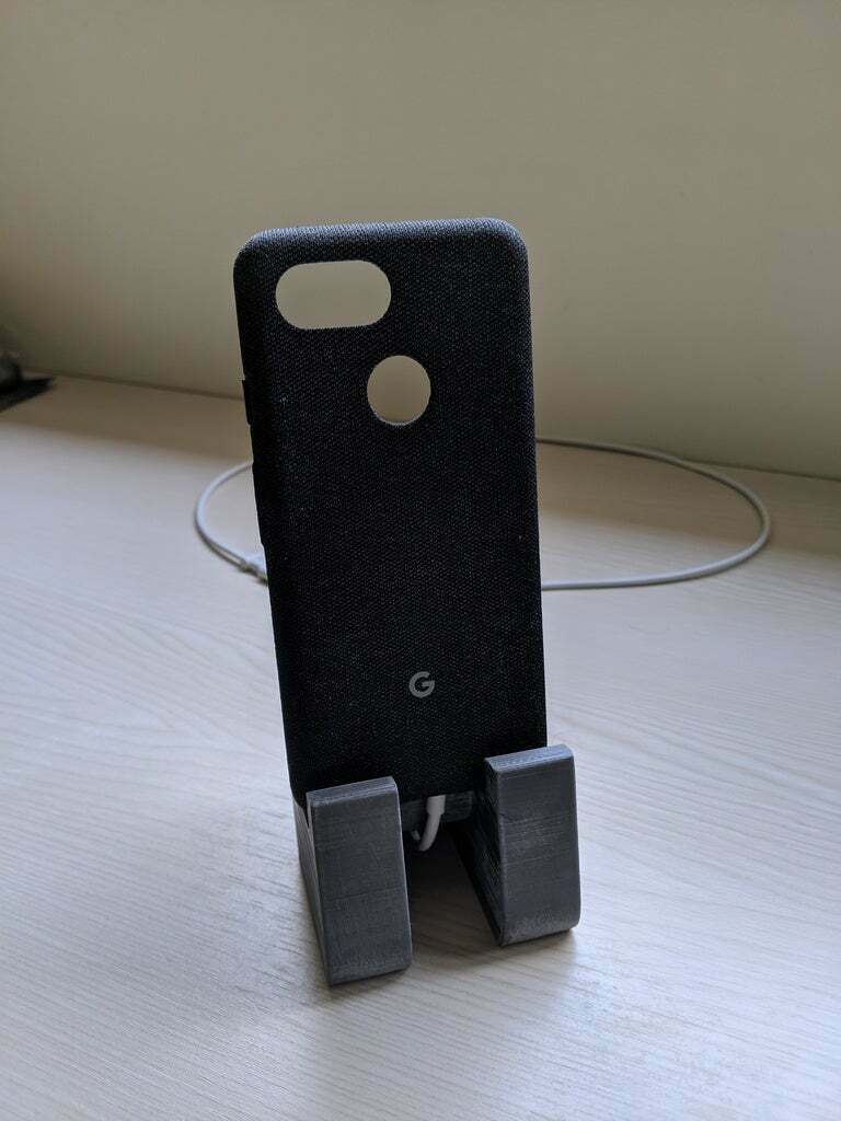 Free STL file Round Phone Dock 📞・Model to download and 3D print・Cults