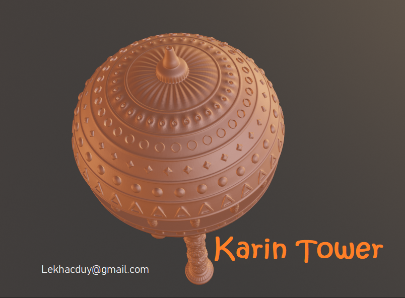 Free 3D file Karin Tower・3D print design to download・Cults