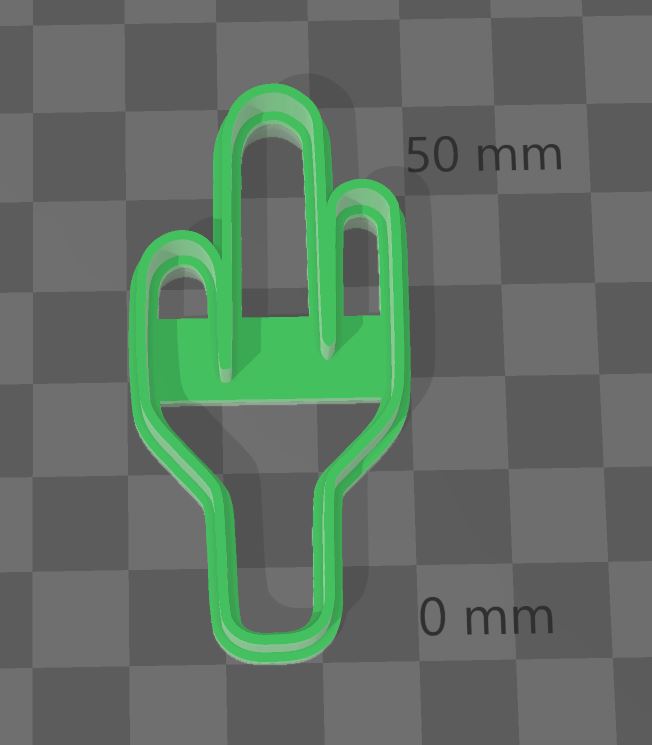 STL file Cactus cutter・Template to download and 3D print・Cults