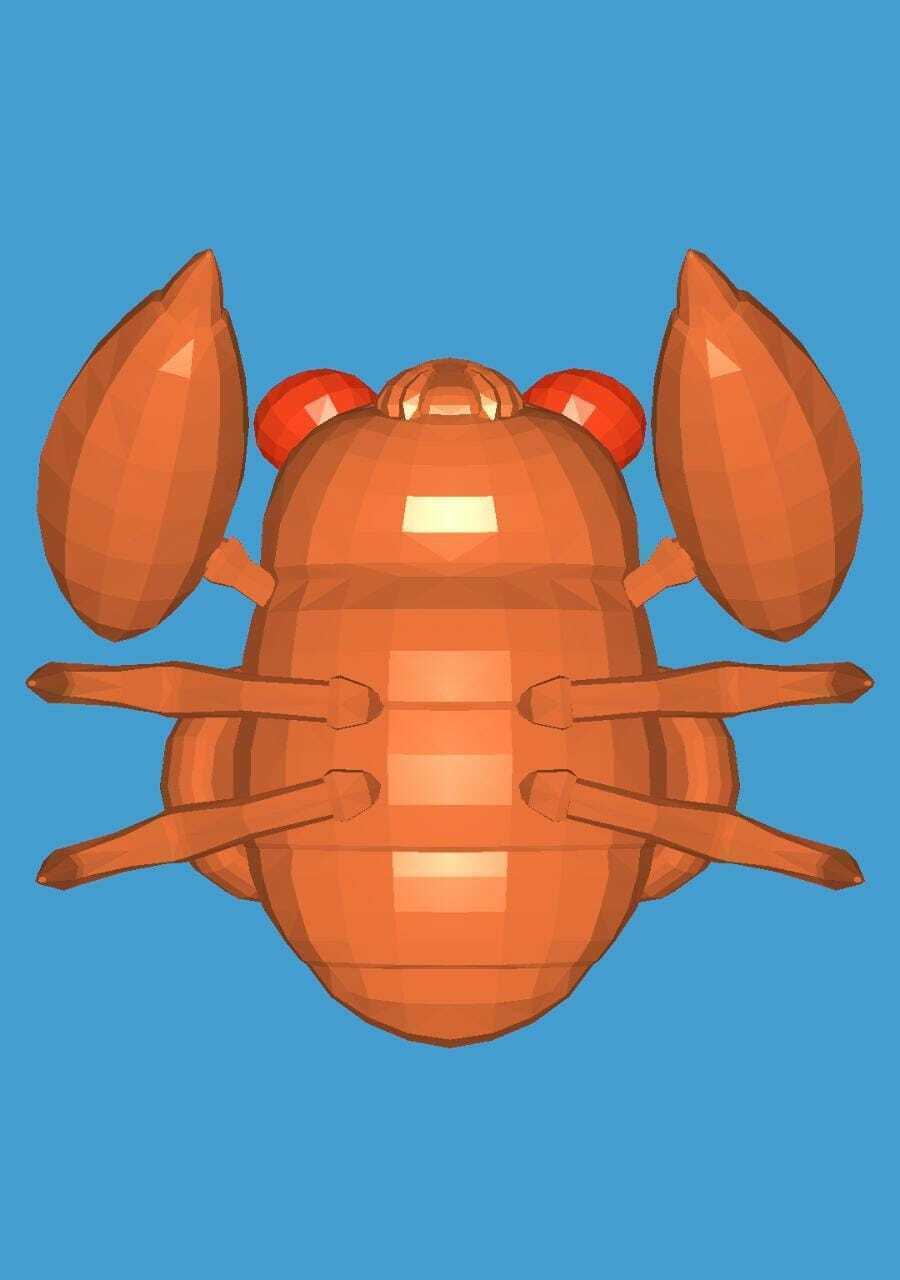 Free STL file MakeIT Pokemon PARAS・3D print object to download・Cults