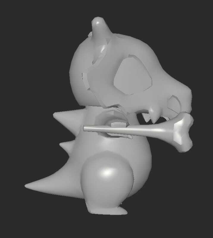 Free STL file MakeIT Pokemon Cubone・3D print design to download・Cults
