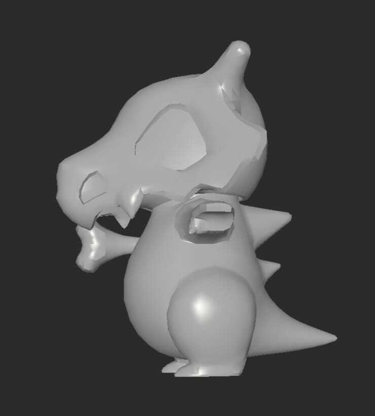 Free STL file MakeIT Pokemon Cubone・3D print design to download・Cults