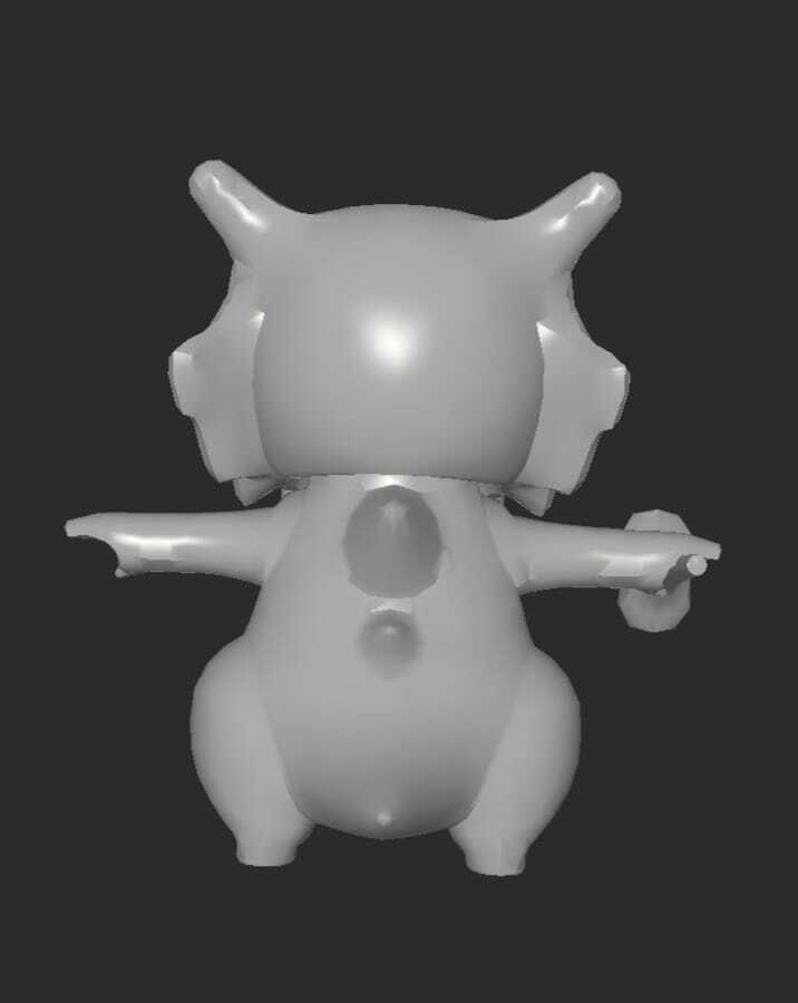 Free STL file MakeIT Pokemon Cubone・3D print design to download・Cults