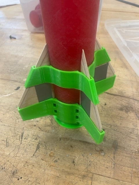 Free 3D file 54mm Rocket Fin Alignment Guide・3D printing model to ...