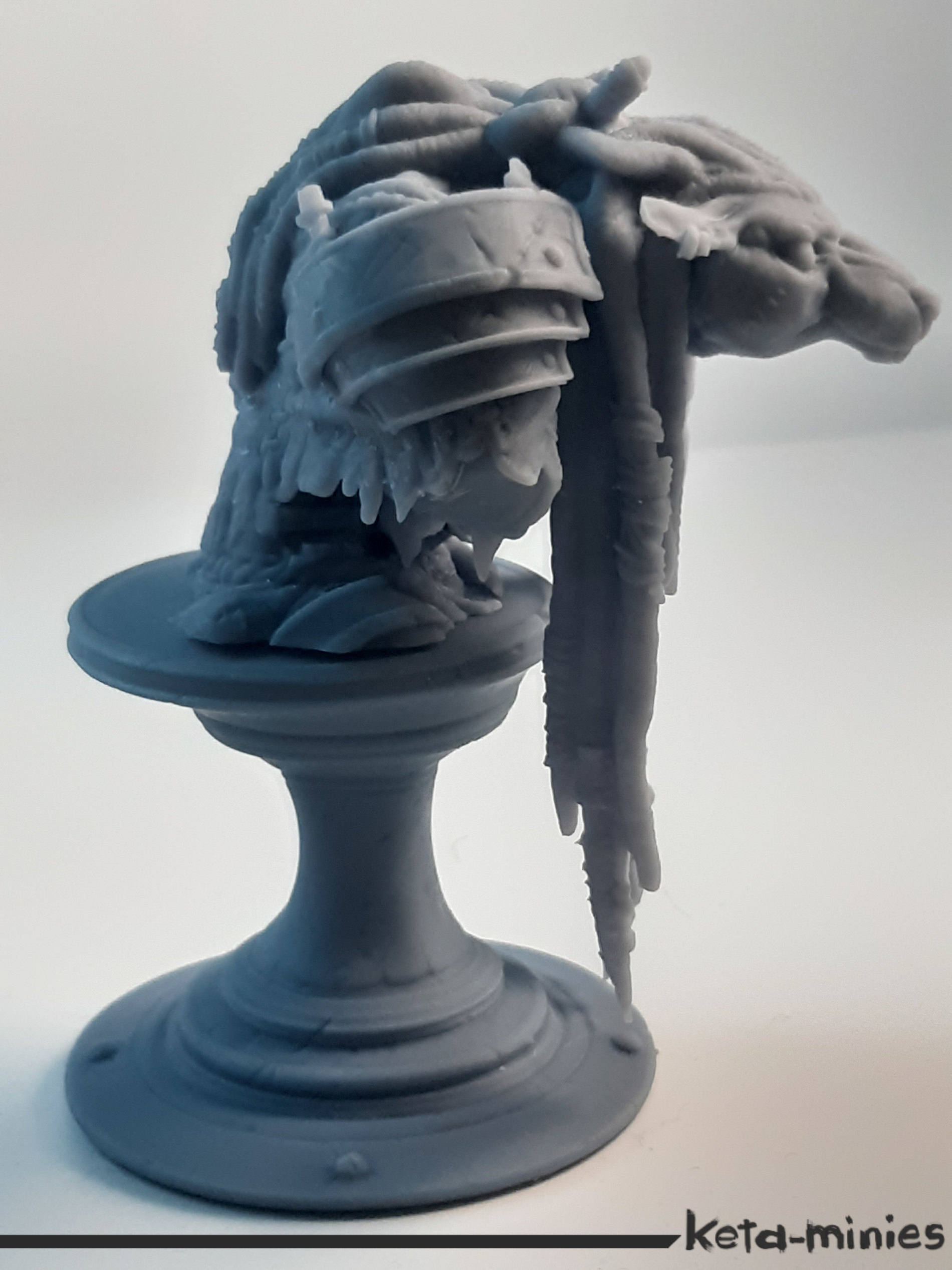 Free STL file The Dreaded Rat bust・3D print object to download・Cults