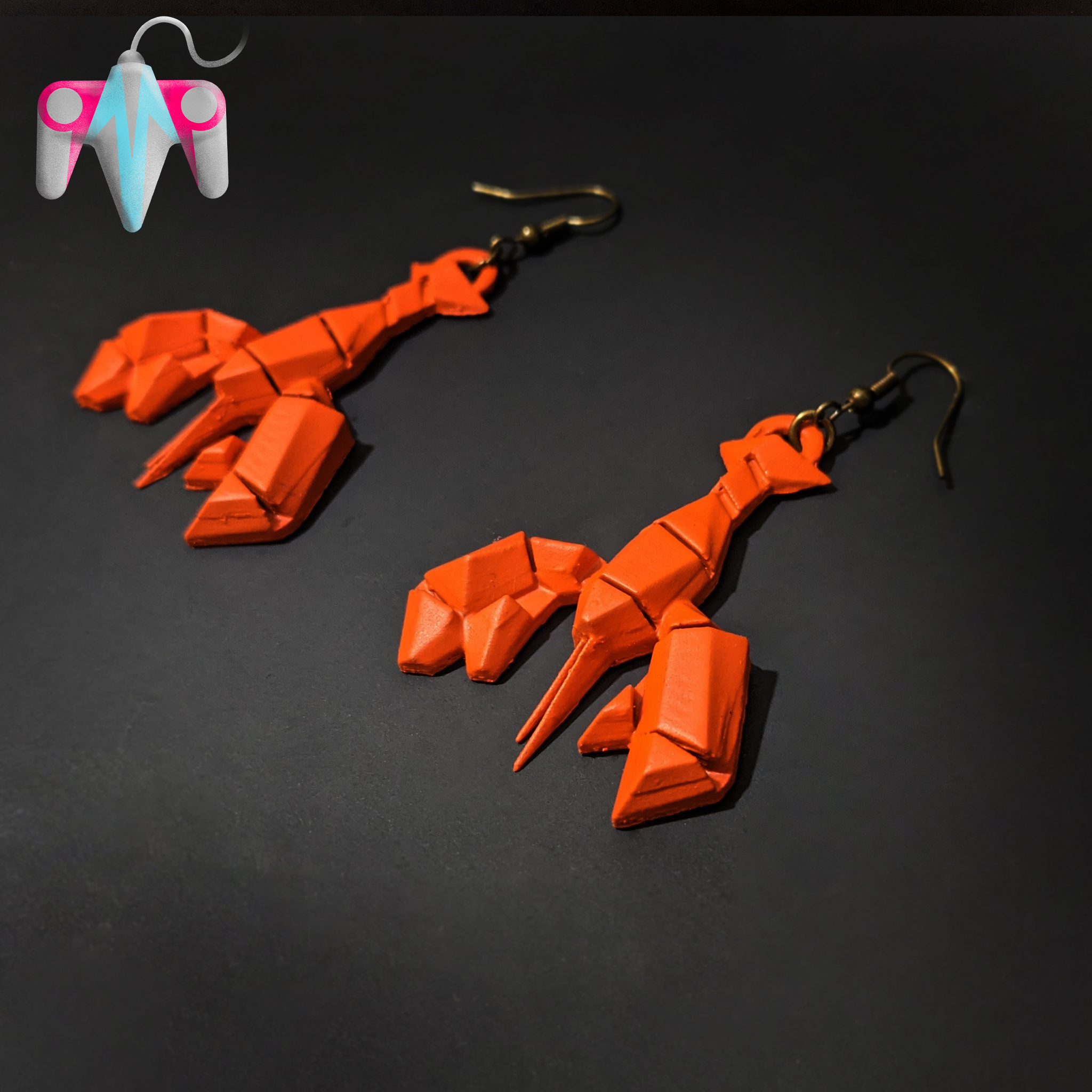 STL file Runescape Lobster Necklace / Earring / Keychain・3D printable ...